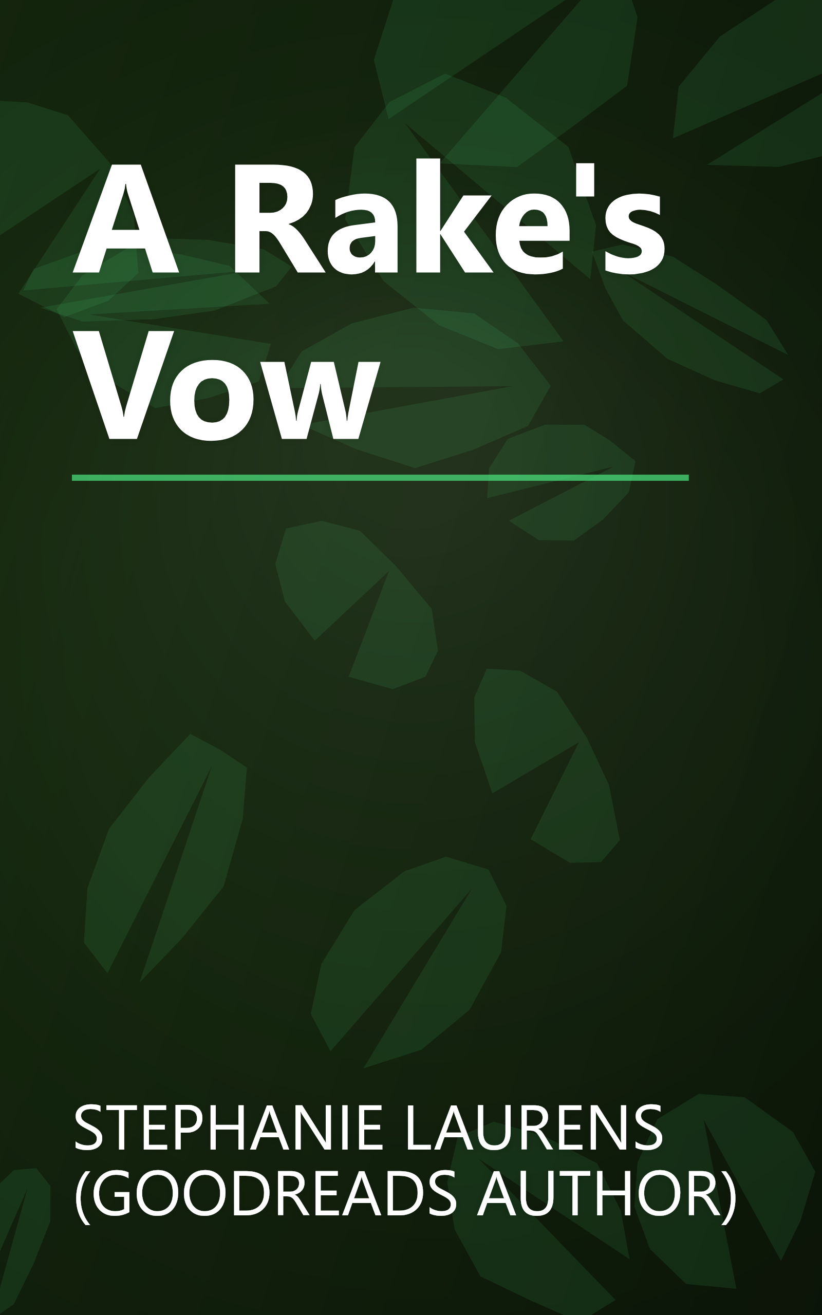 A Rake's Vow book cover