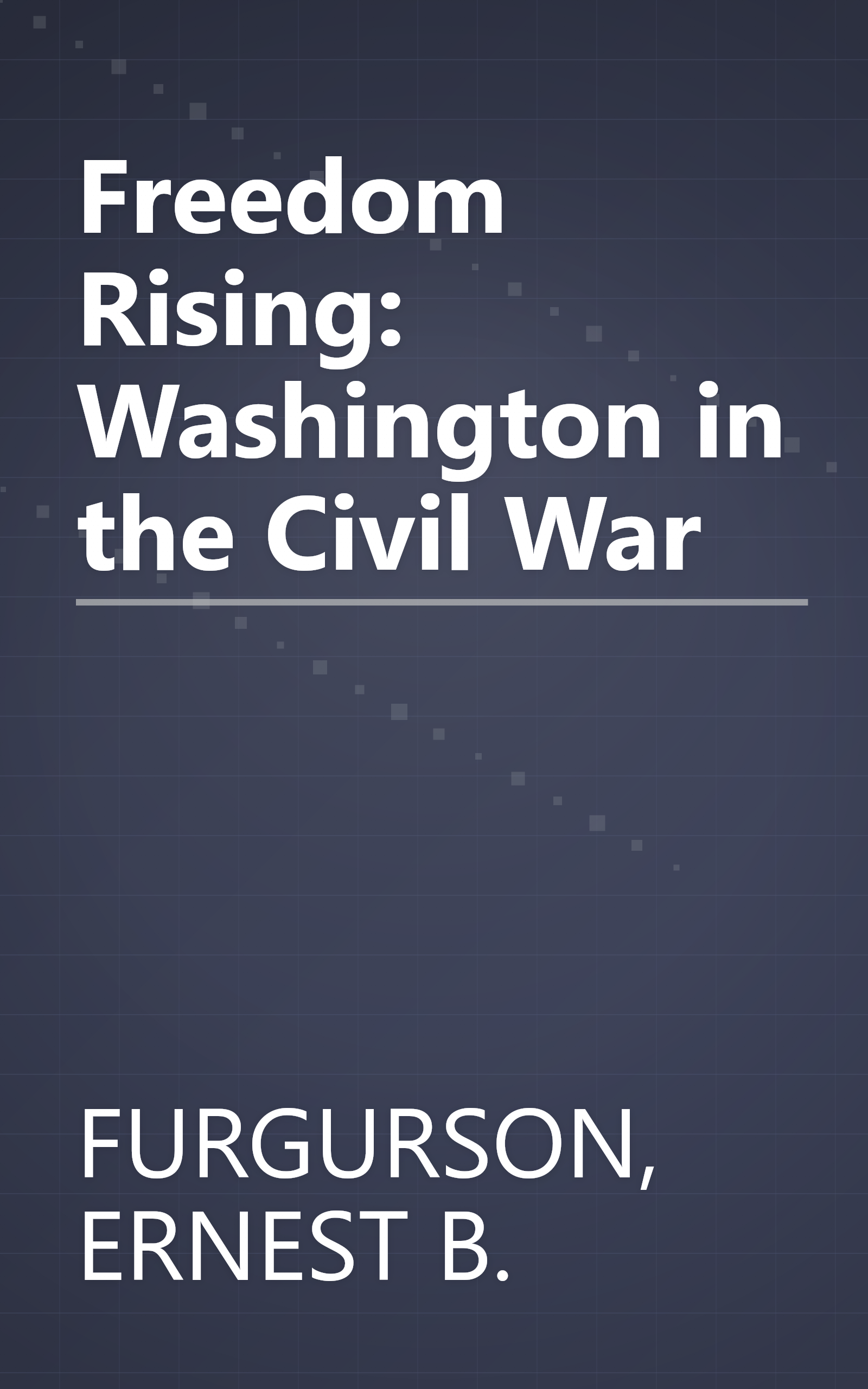 Freedom Rising: Washington in the Civil War book cover