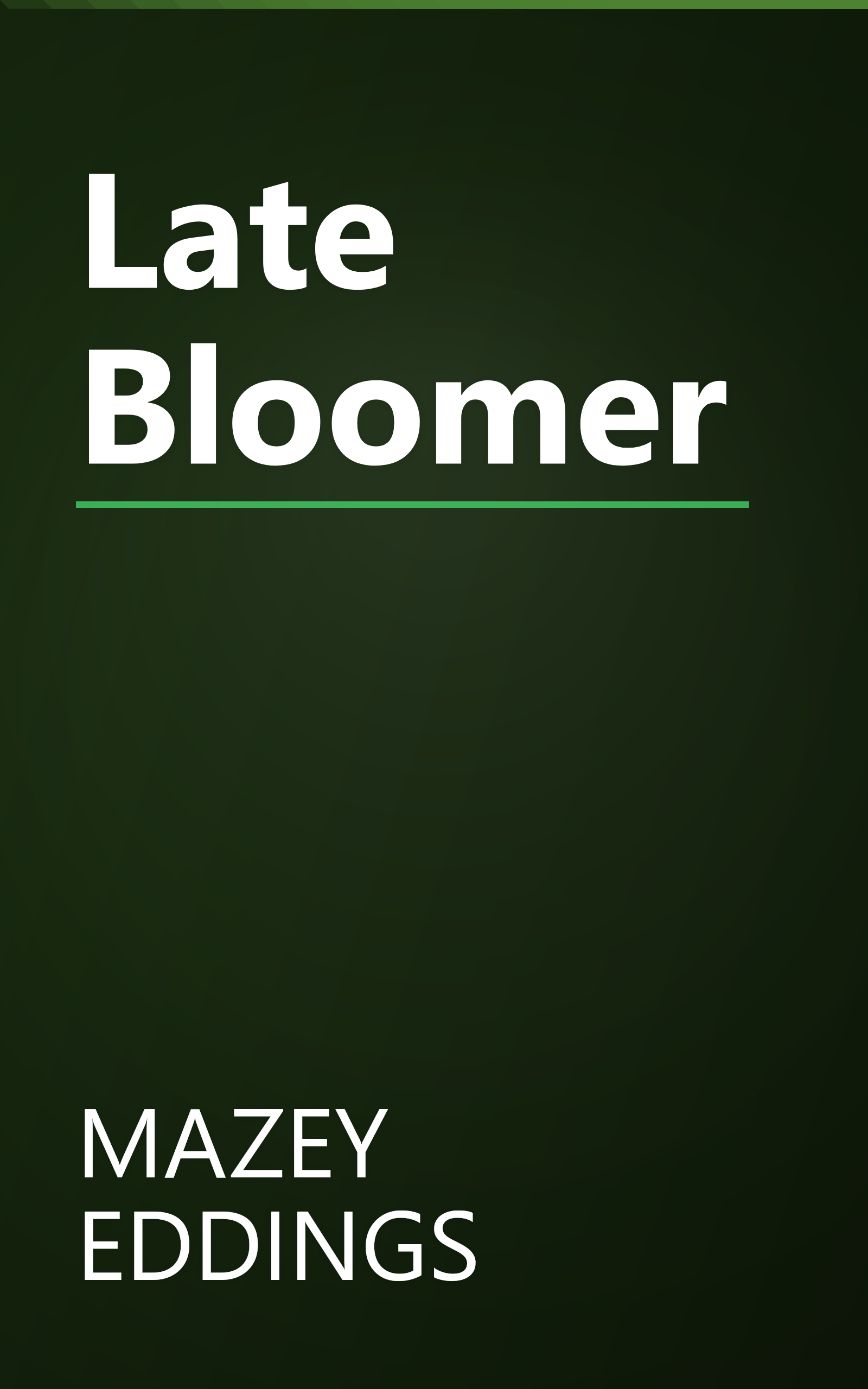 Late Bloomer book cover
