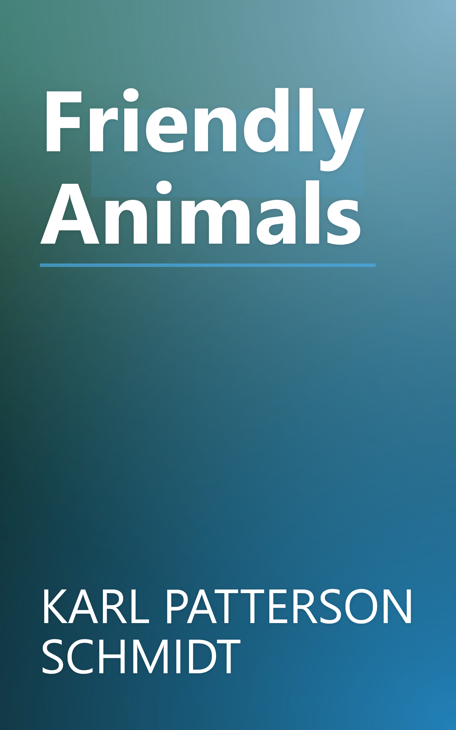 Friendly Animals book cover