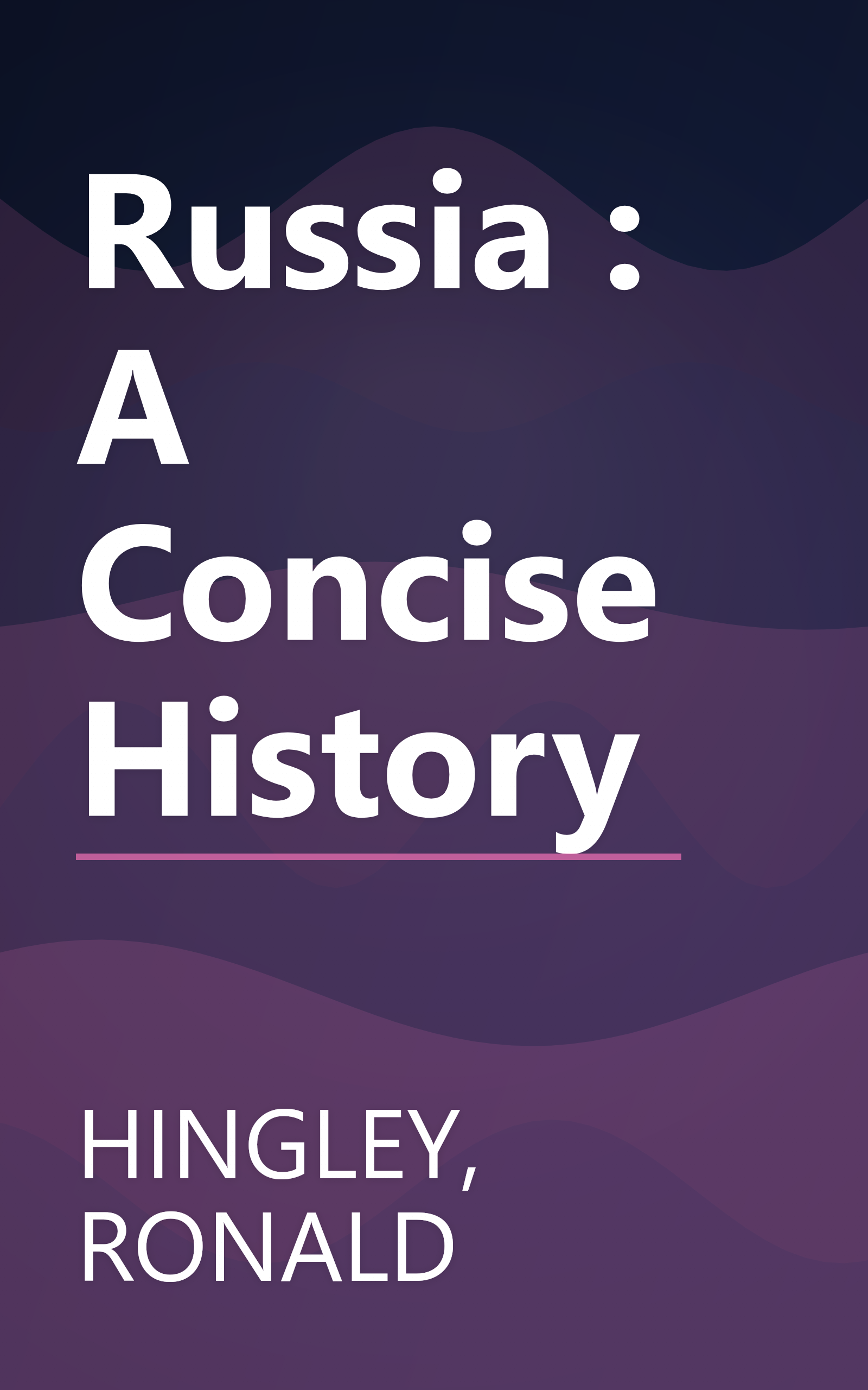 Russia : A Concise History book cover