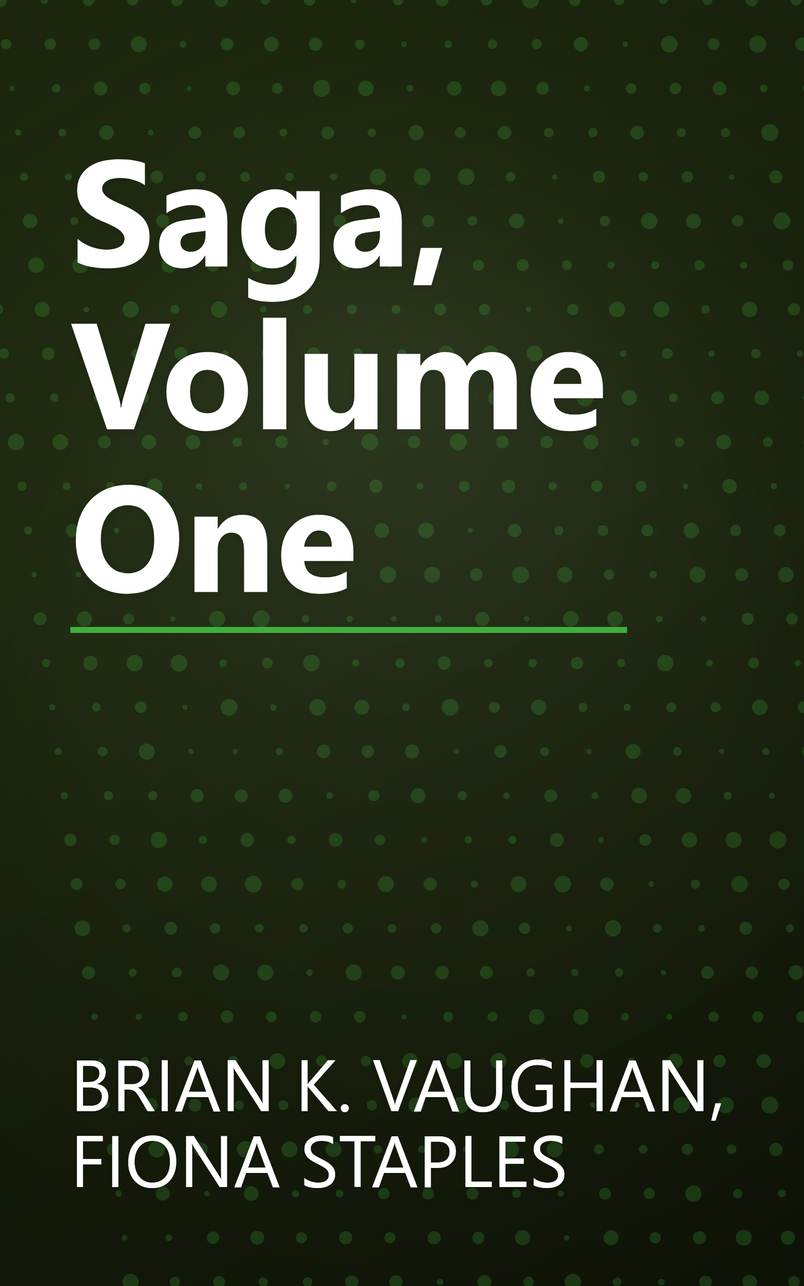 Saga, Volume One book cover