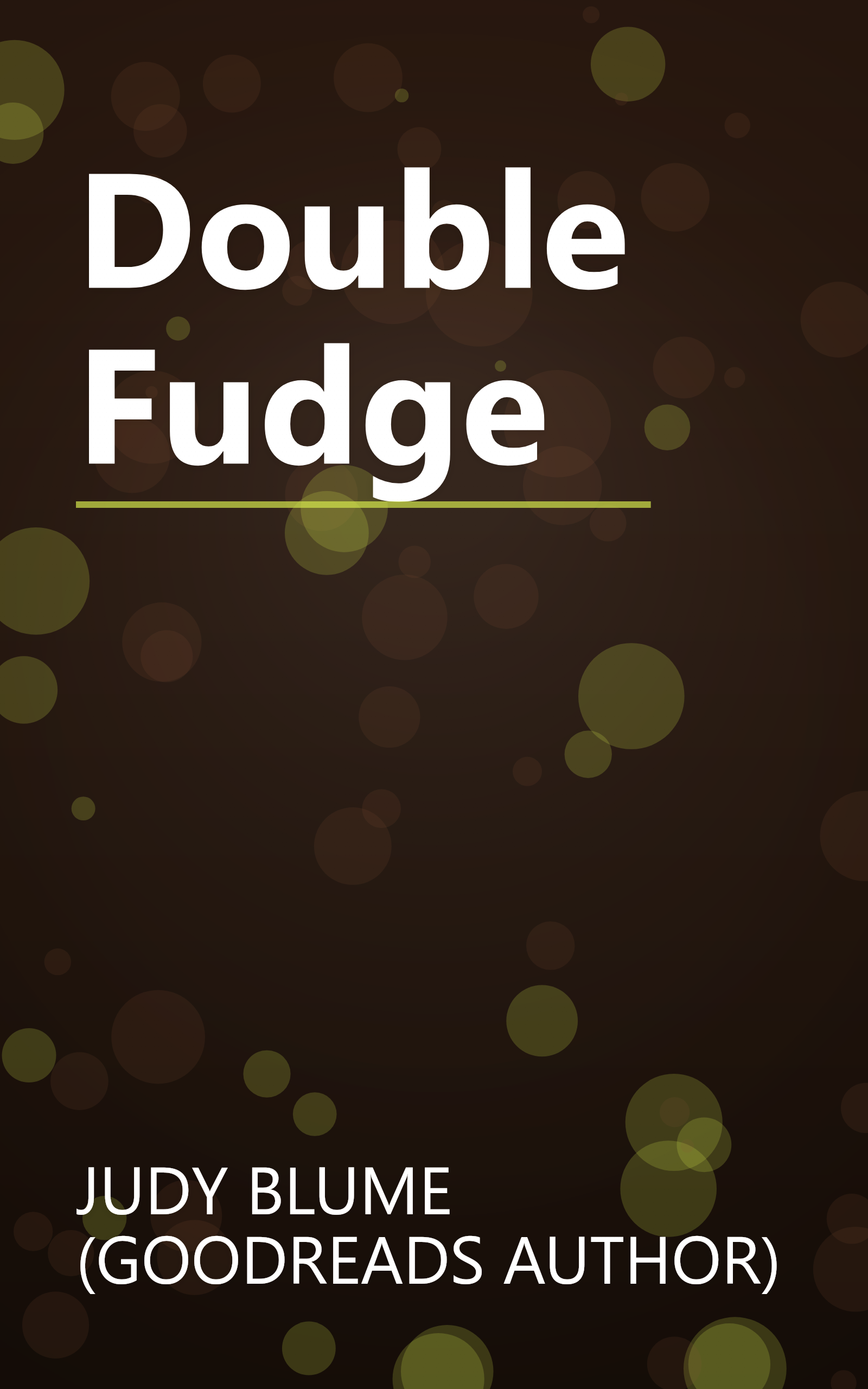 Double Fudge book cover