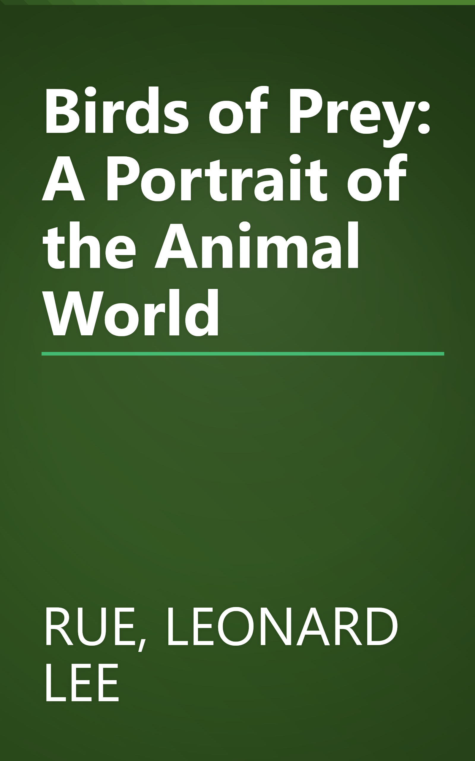 Birds of Prey: A Portrait of the Animal World book cover