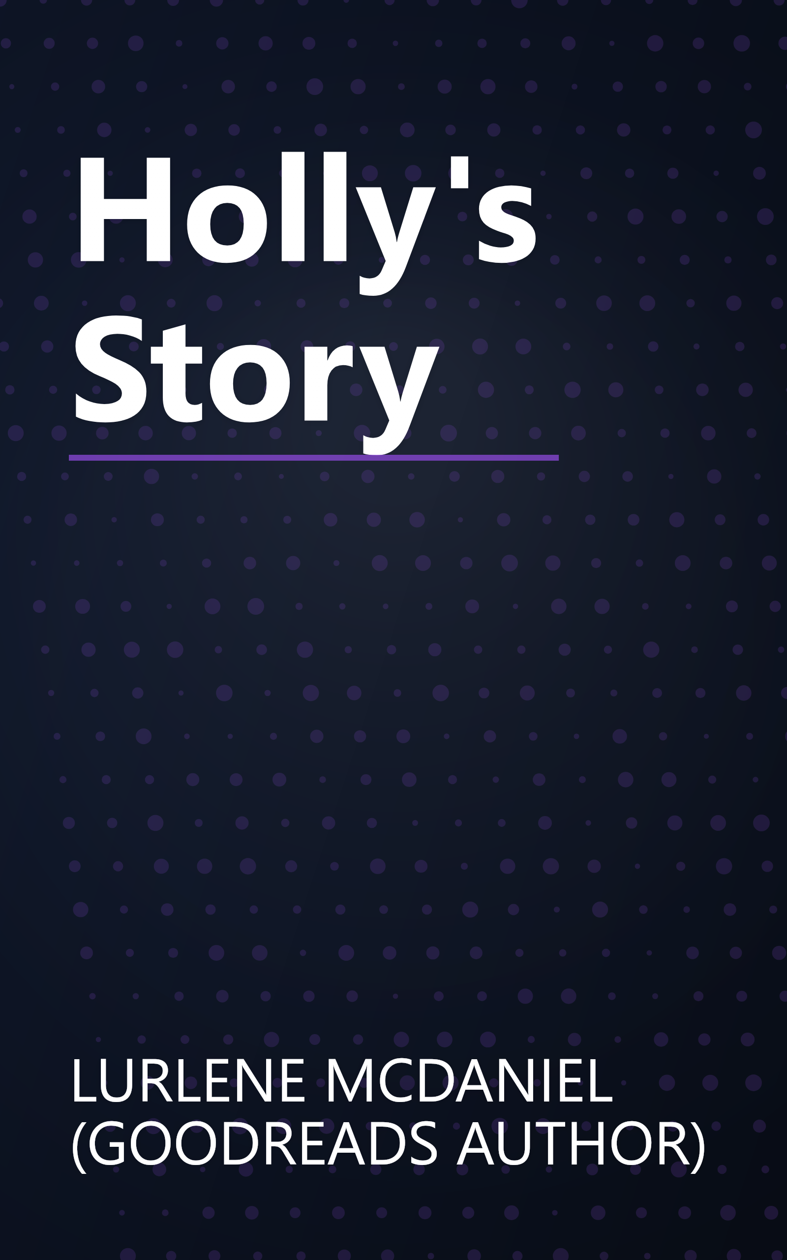 Holly's Story book cover