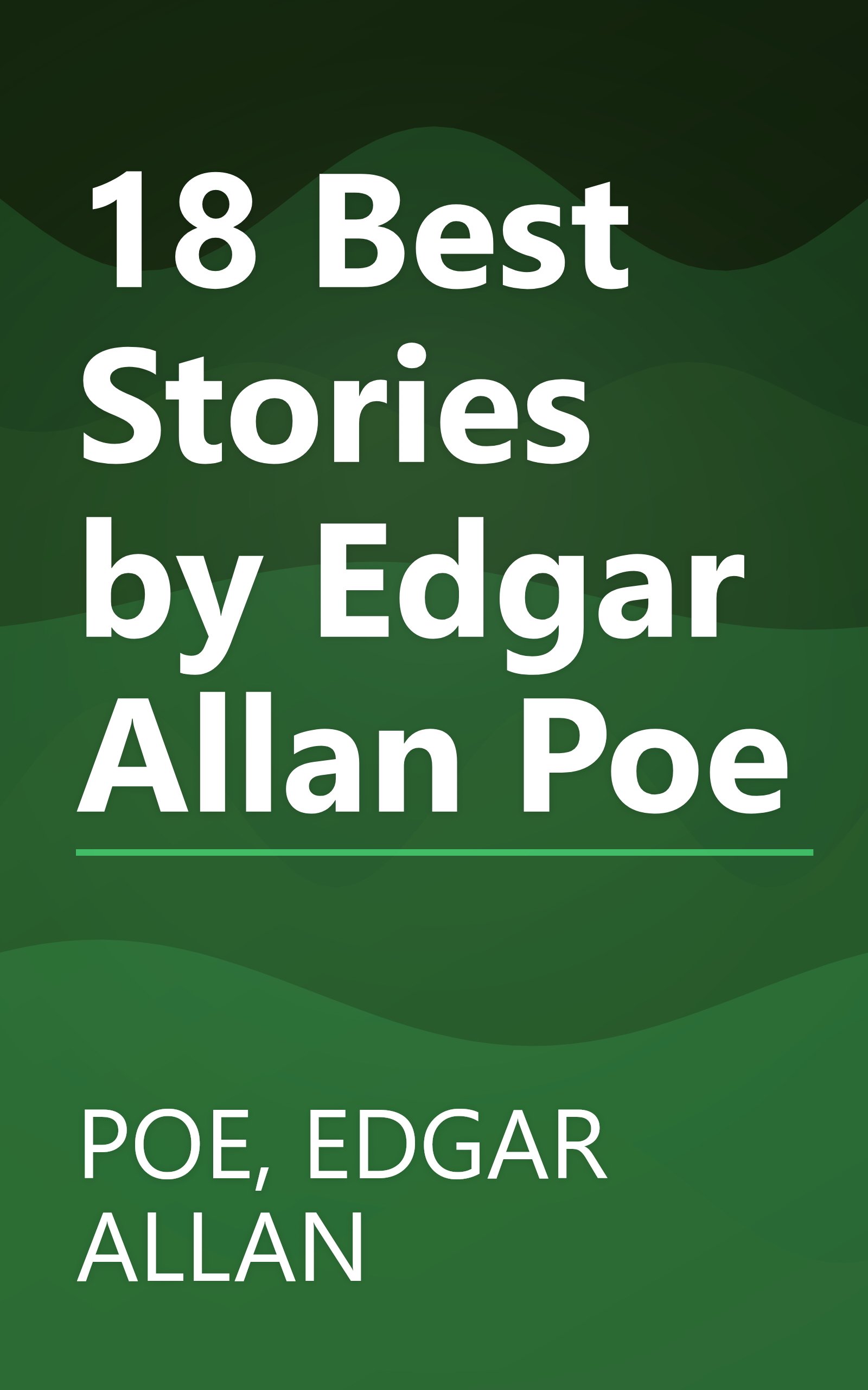 18 Best Stories by Edgar Allan Poe book cover