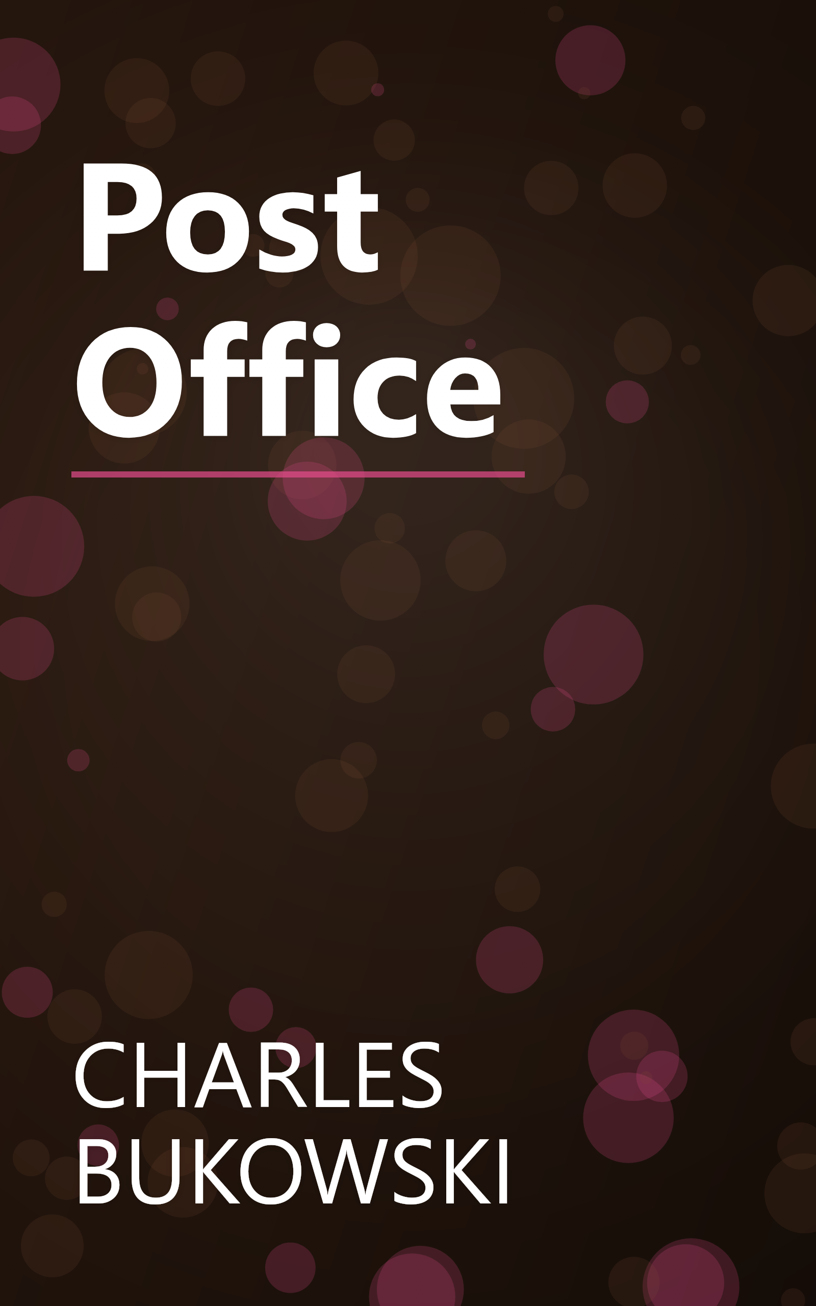 Post Office book cover