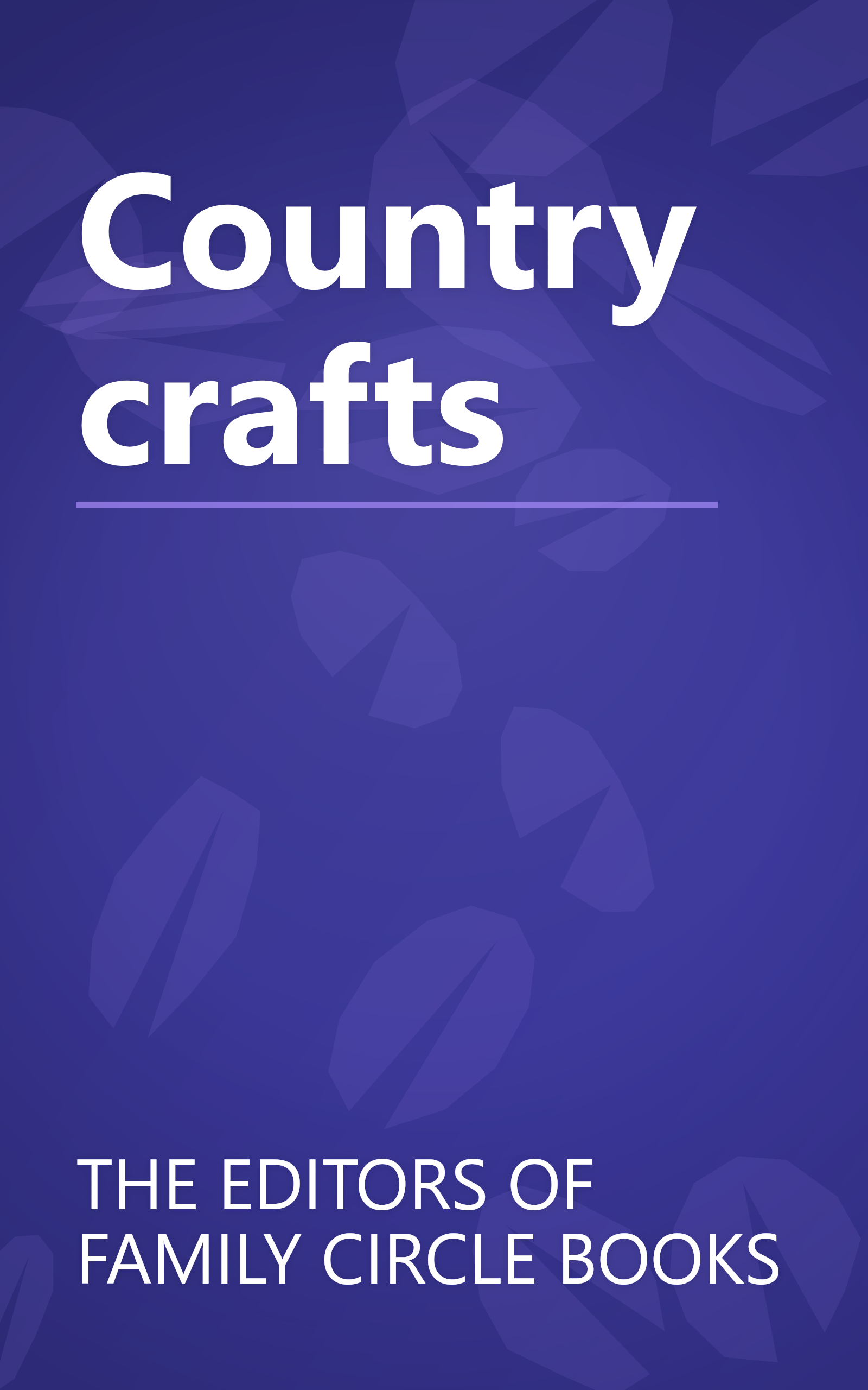 Country crafts book cover