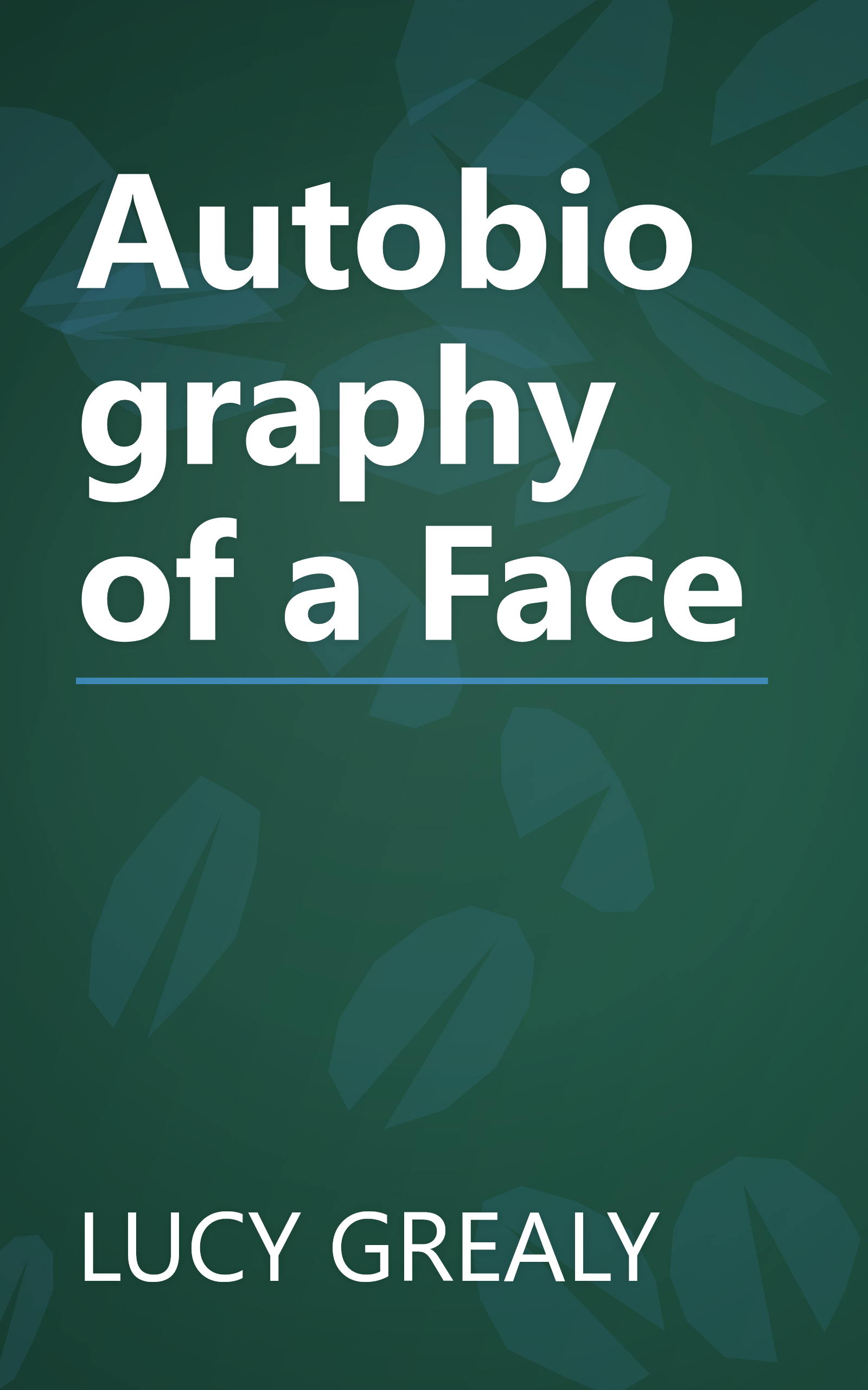 Autobiography of a Face book cover