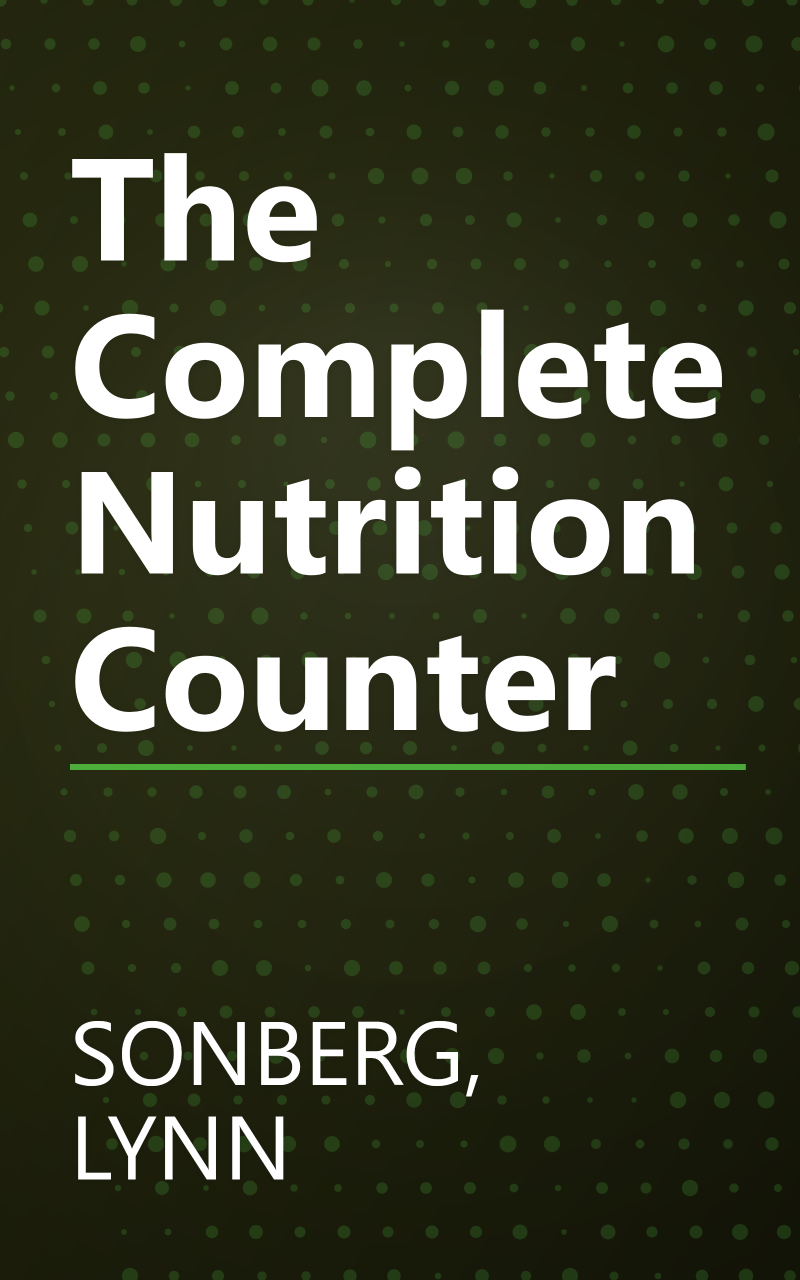 The Complete Nutrition Counter book cover