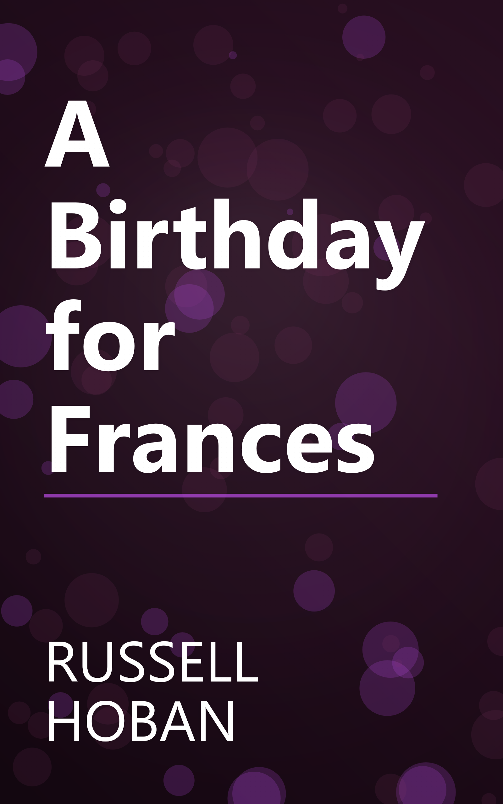 A Birthday for Frances book cover