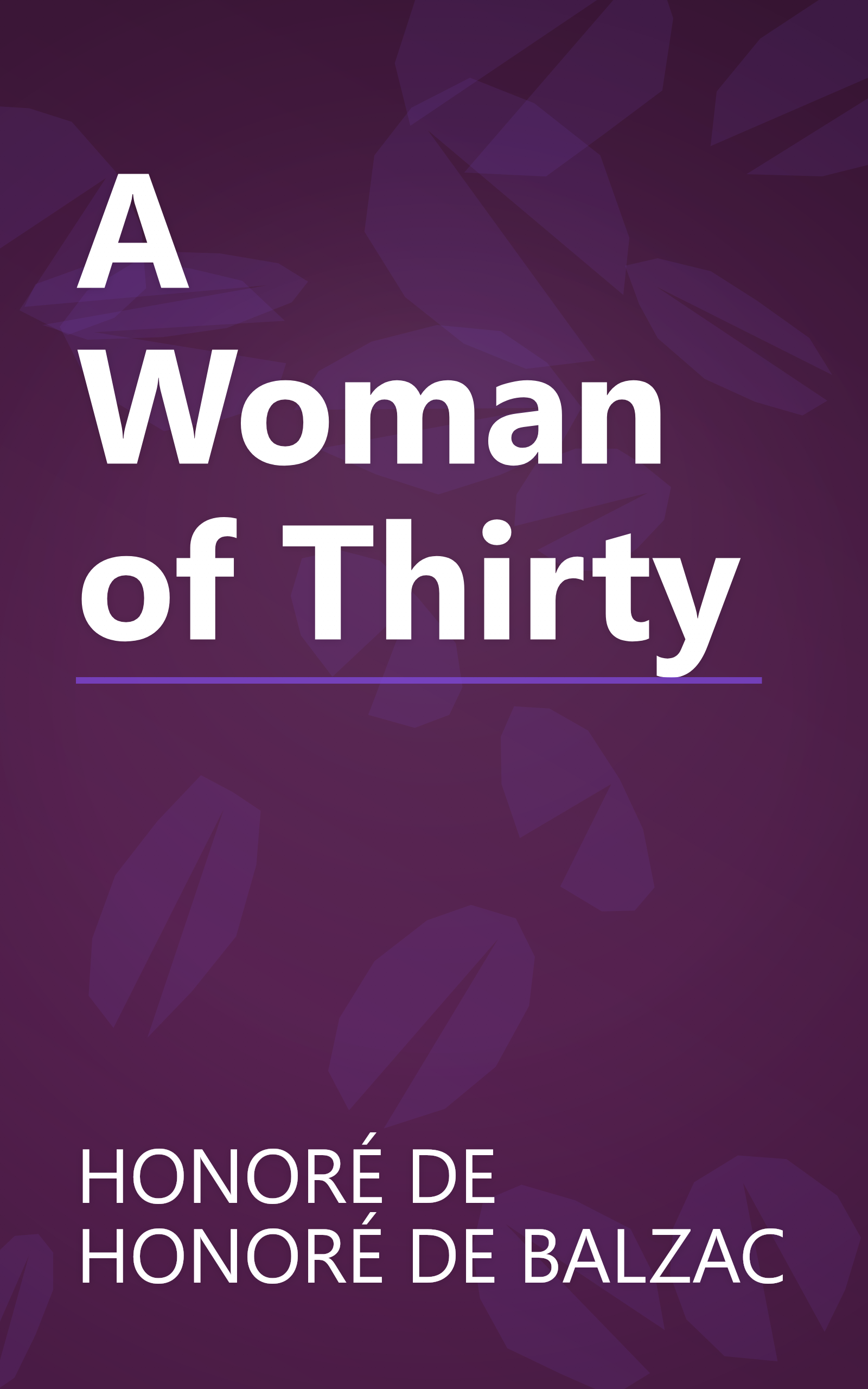 A Woman of Thirty book cover