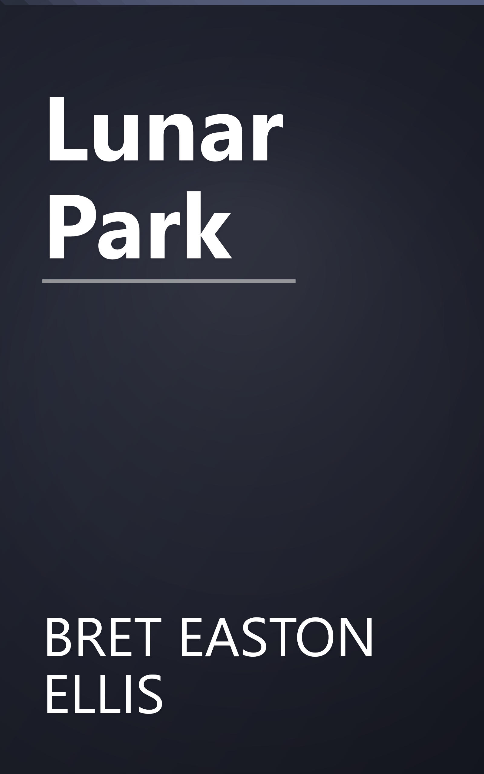 Lunar Park book cover
