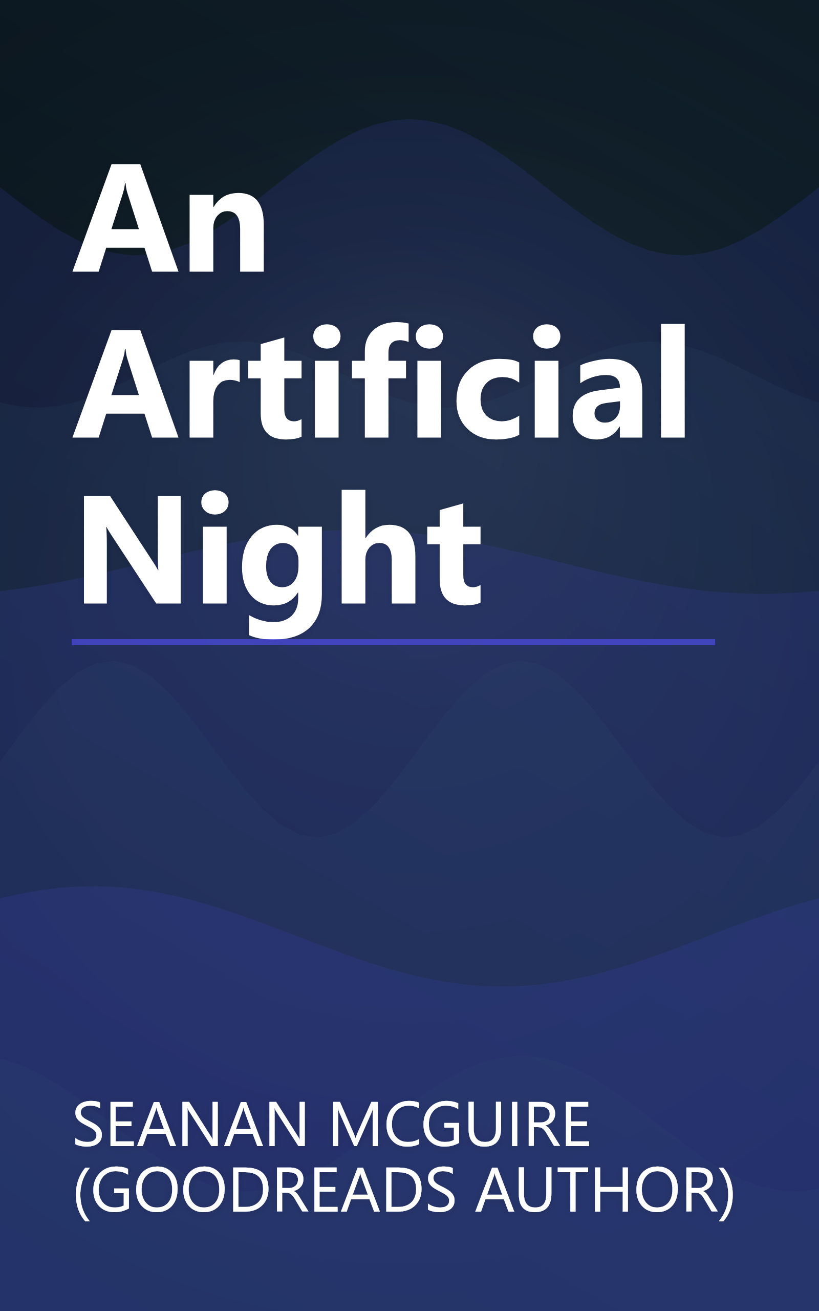 An Artificial Night book cover