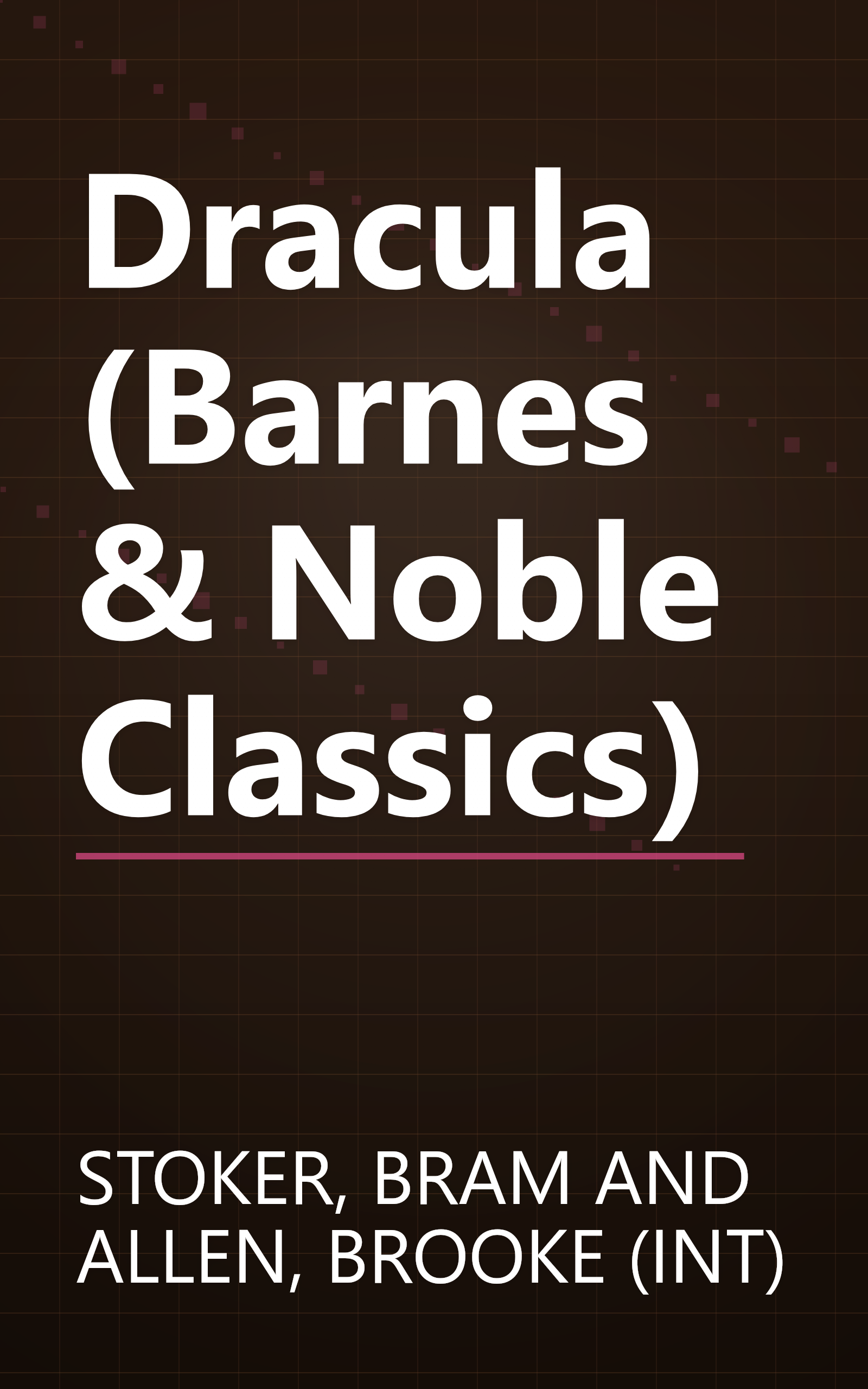 Dracula (Barnes & Noble Classics) book cover