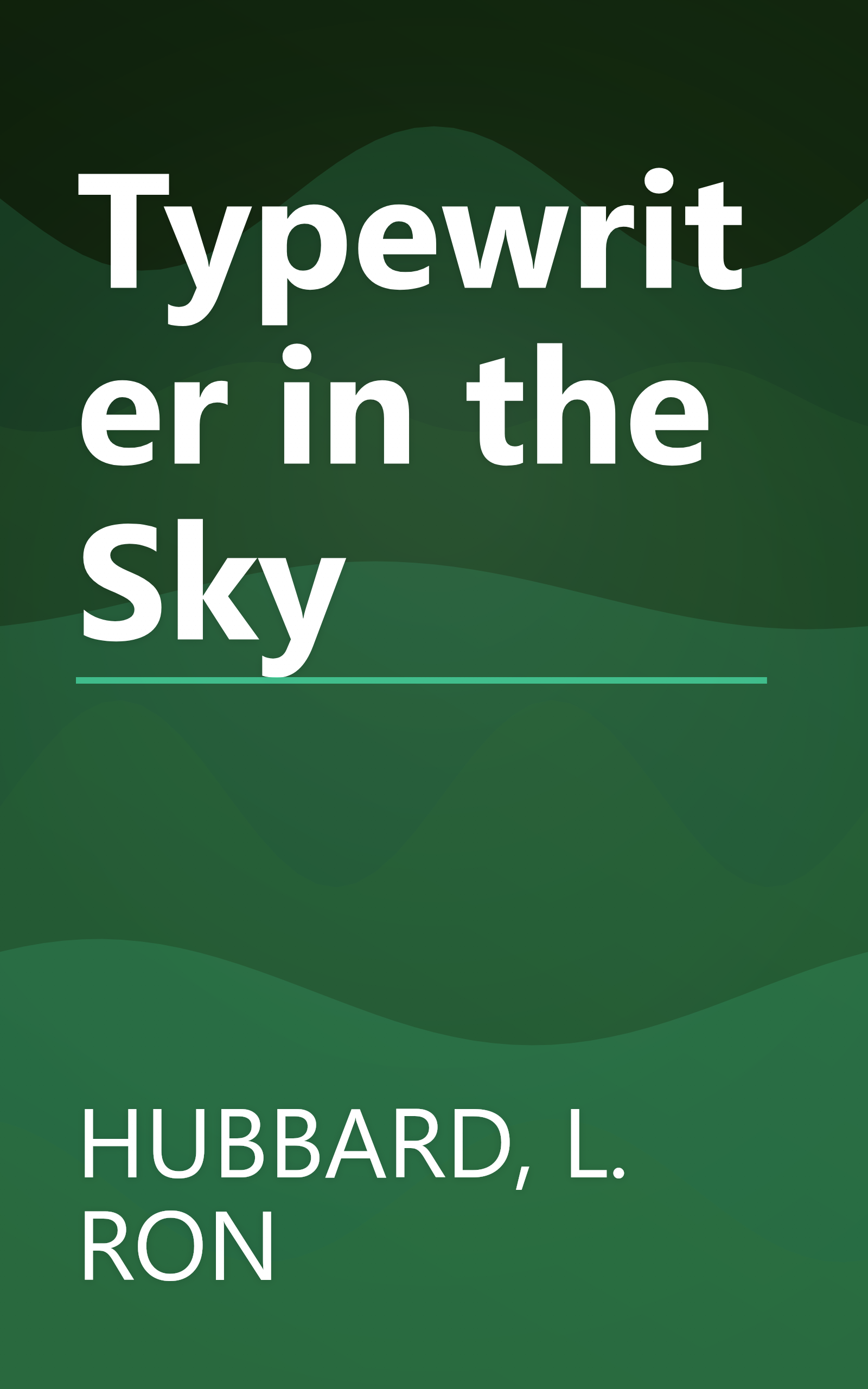 Typewriter in the Sky book cover