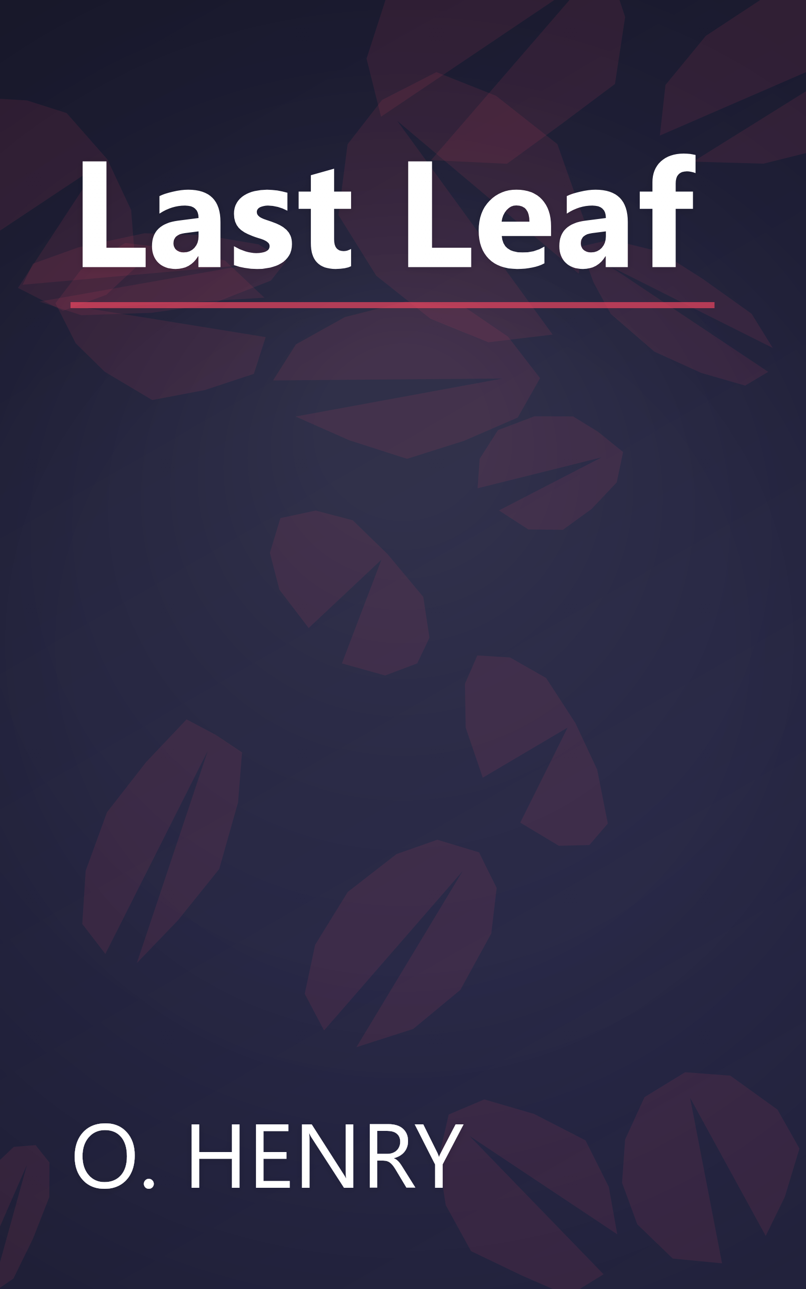 Last Leaf book cover