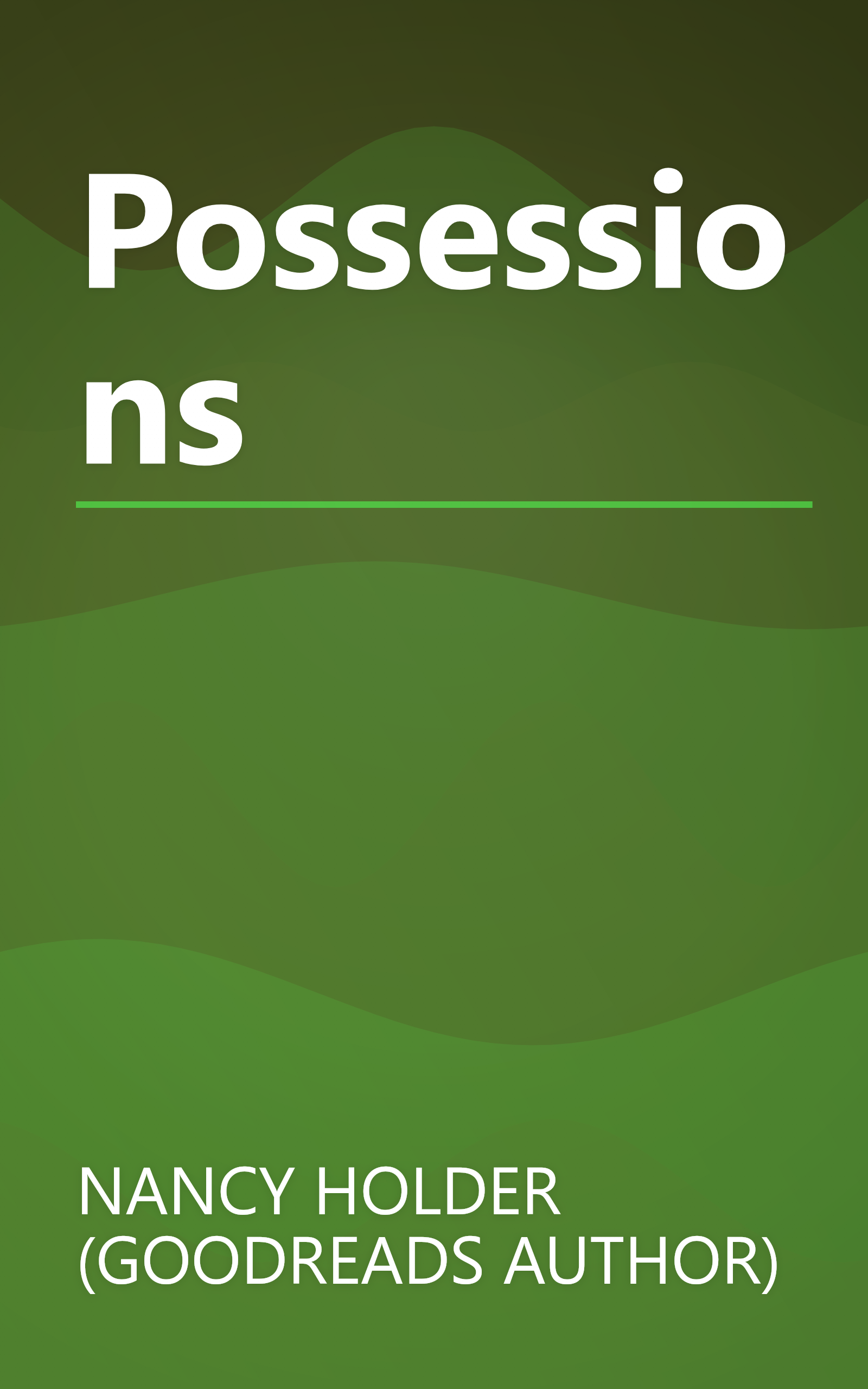 Possessions book cover