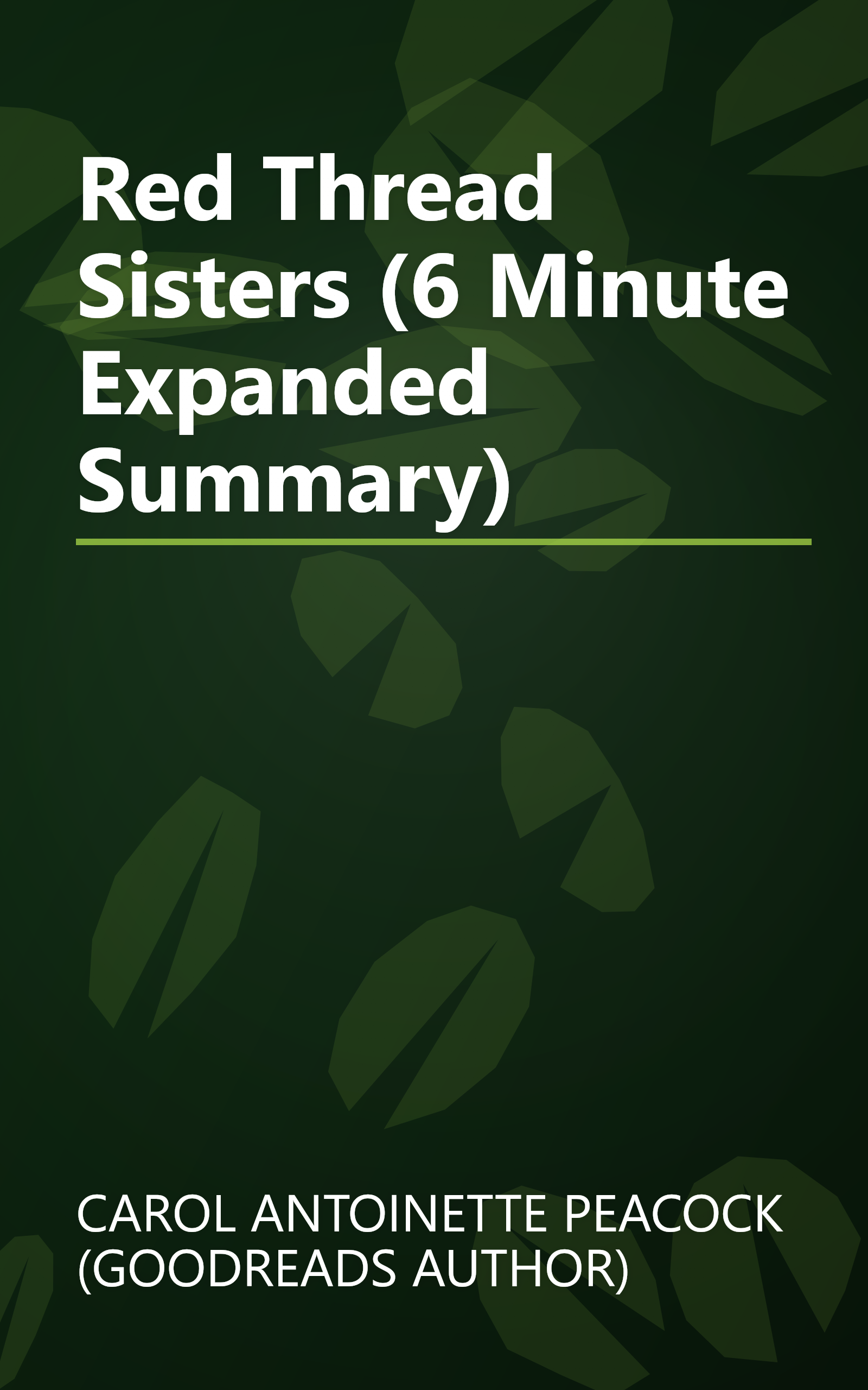 Red Thread Sisters (6 Minute   Expanded Summary) book cover