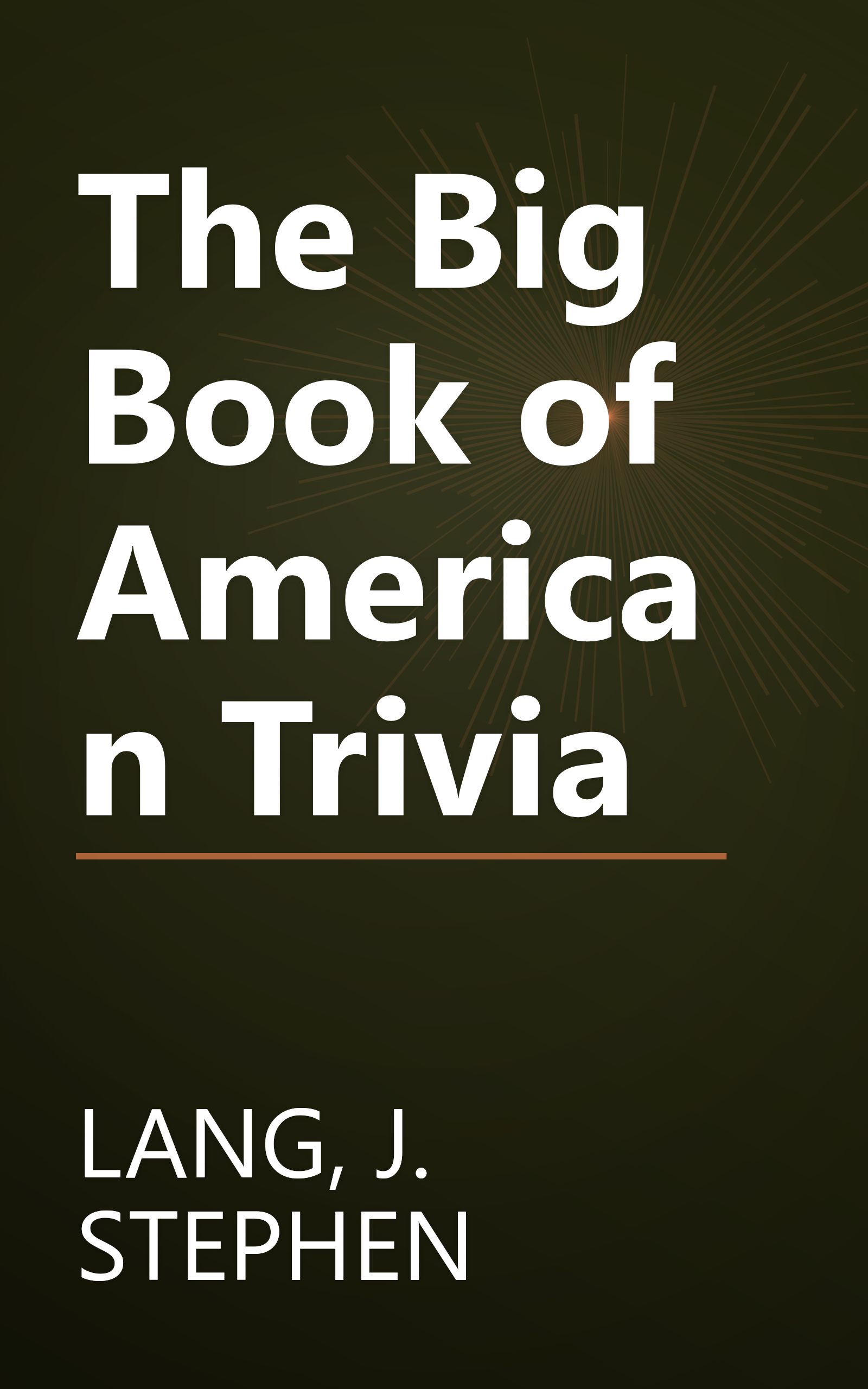 The Big Book of American Trivia book cover