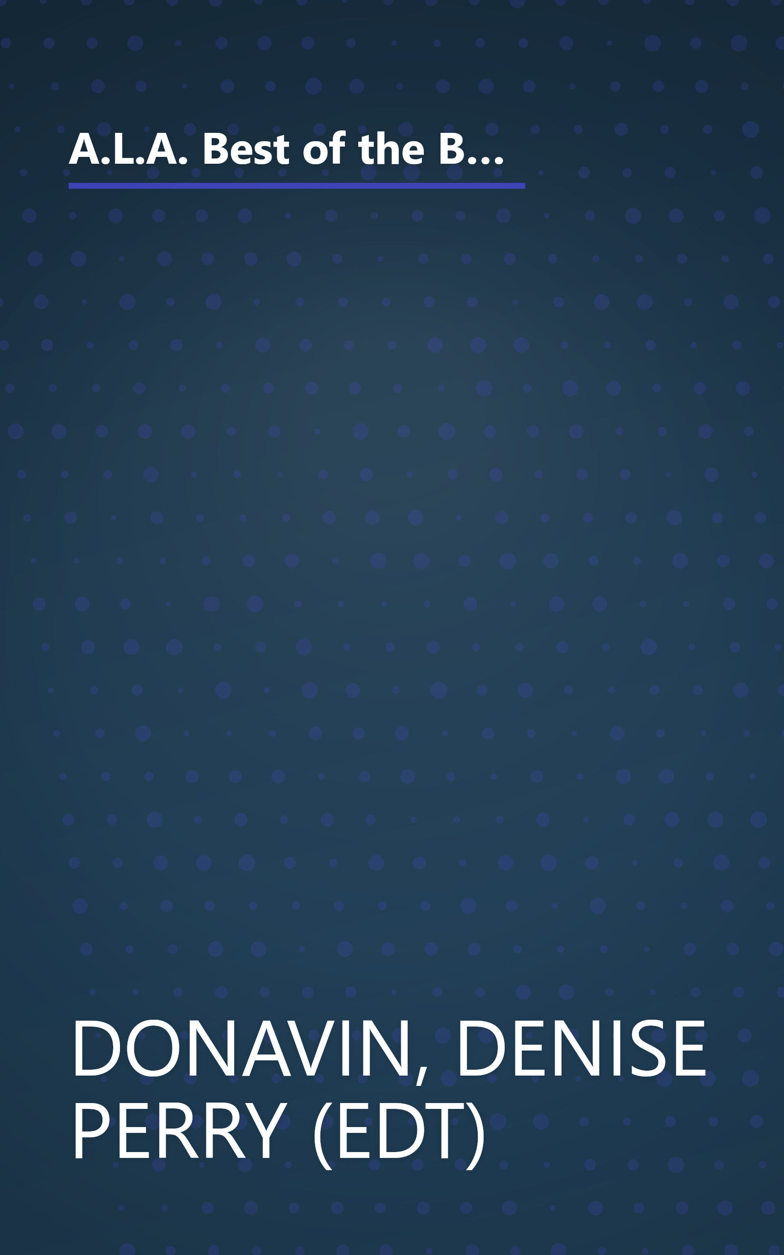 A.L.A. Best of the Best for Children: Software, Books, Magazines, Videos, Audio, Toy (American Library Association Best of the Best for Children) book cover