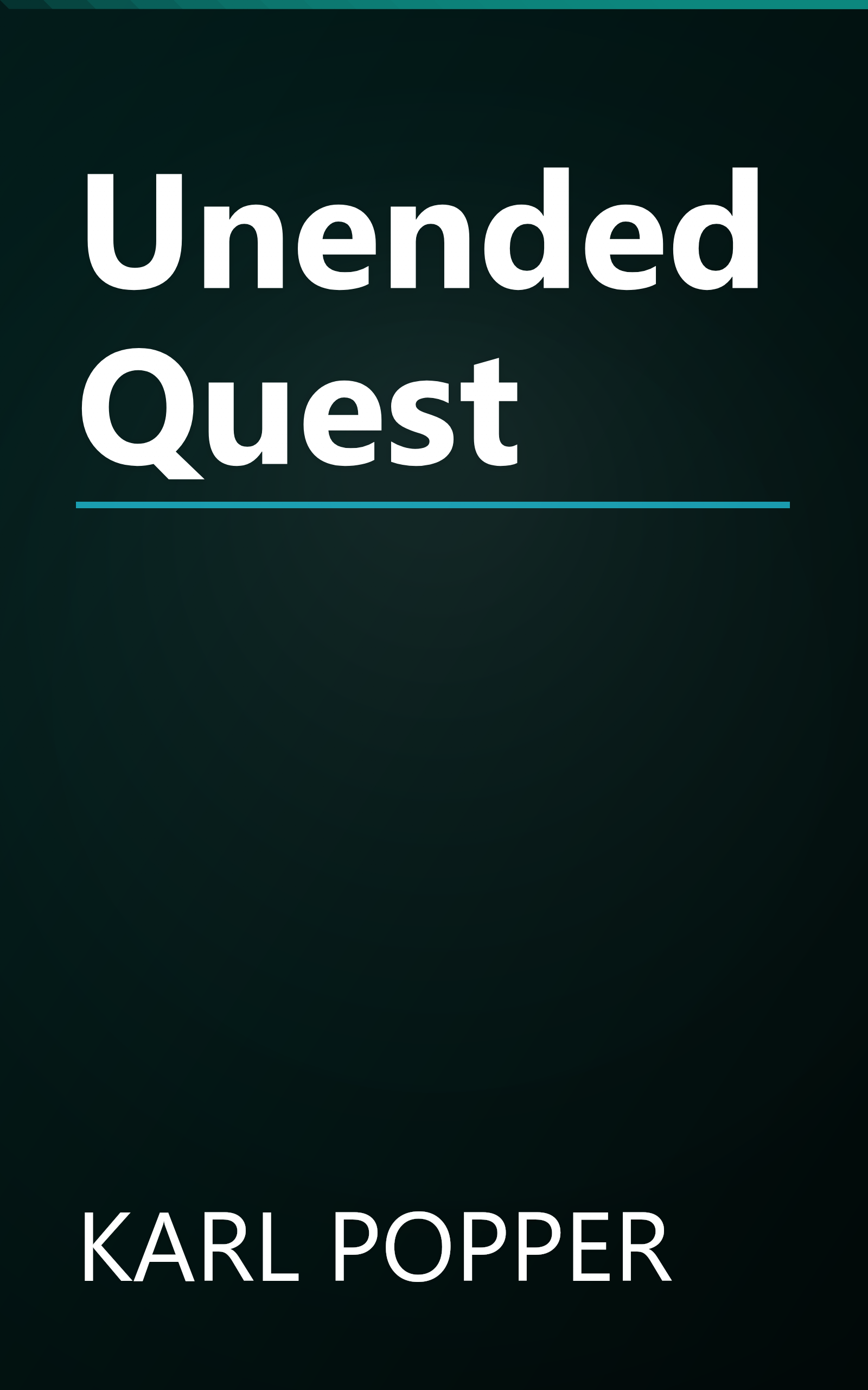 Unended Quest book cover