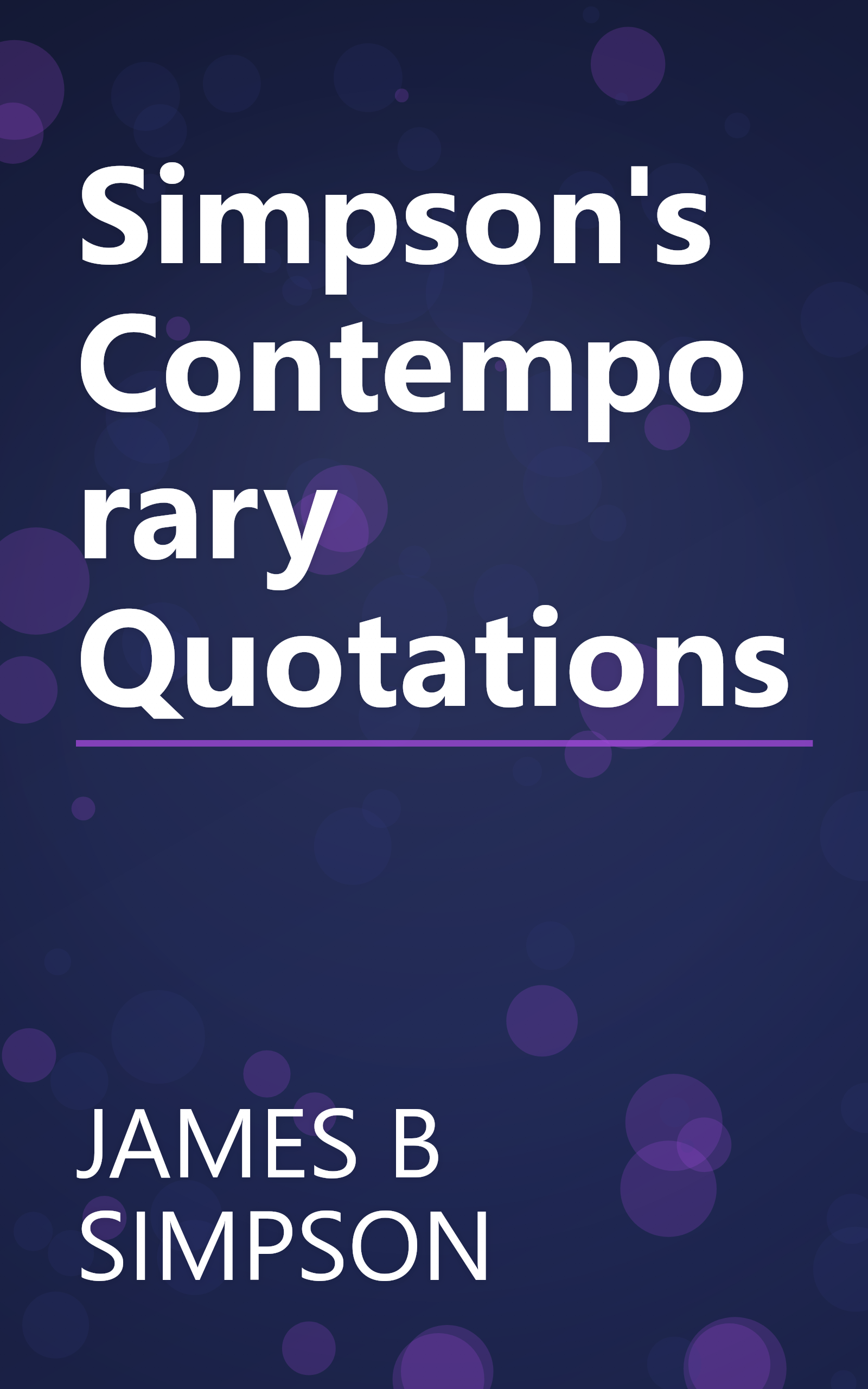 Simpson's Contemporary Quotations book cover