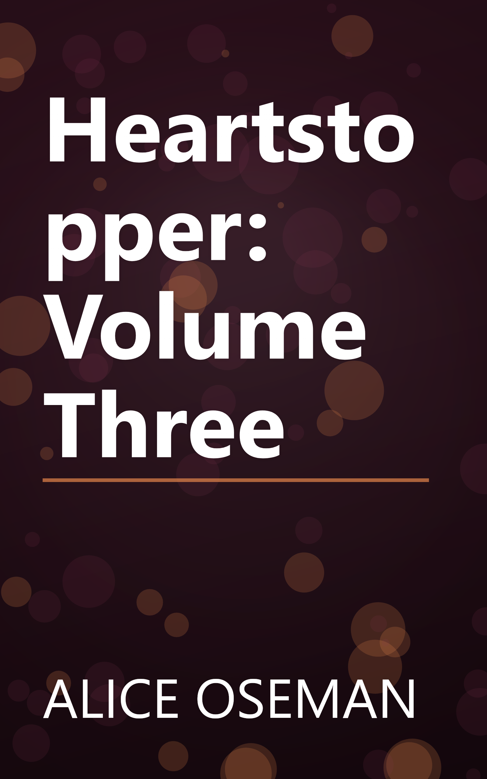 Heartstopper: Volume Three book cover