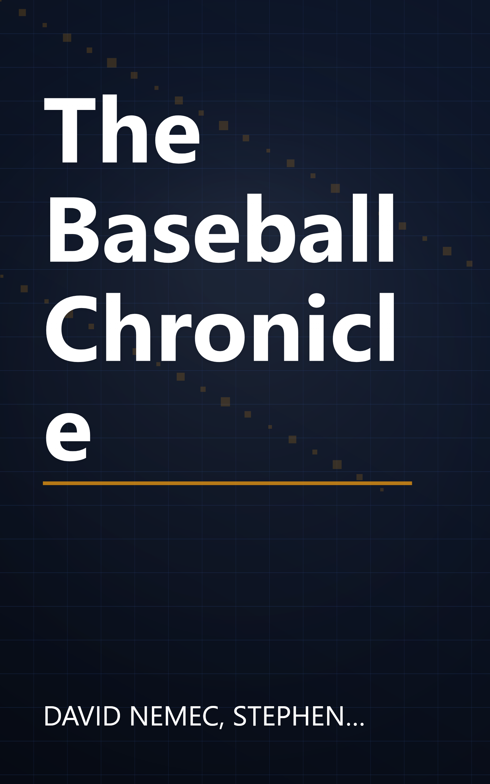 The Baseball Chronicle book cover