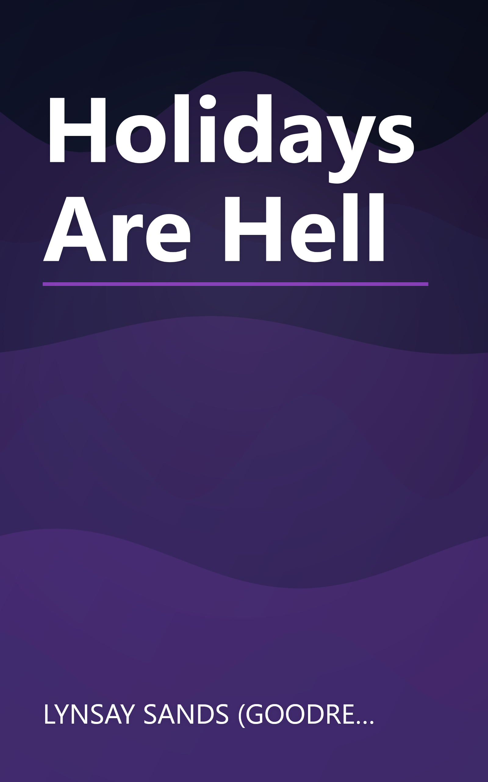 Holidays Are Hell book cover