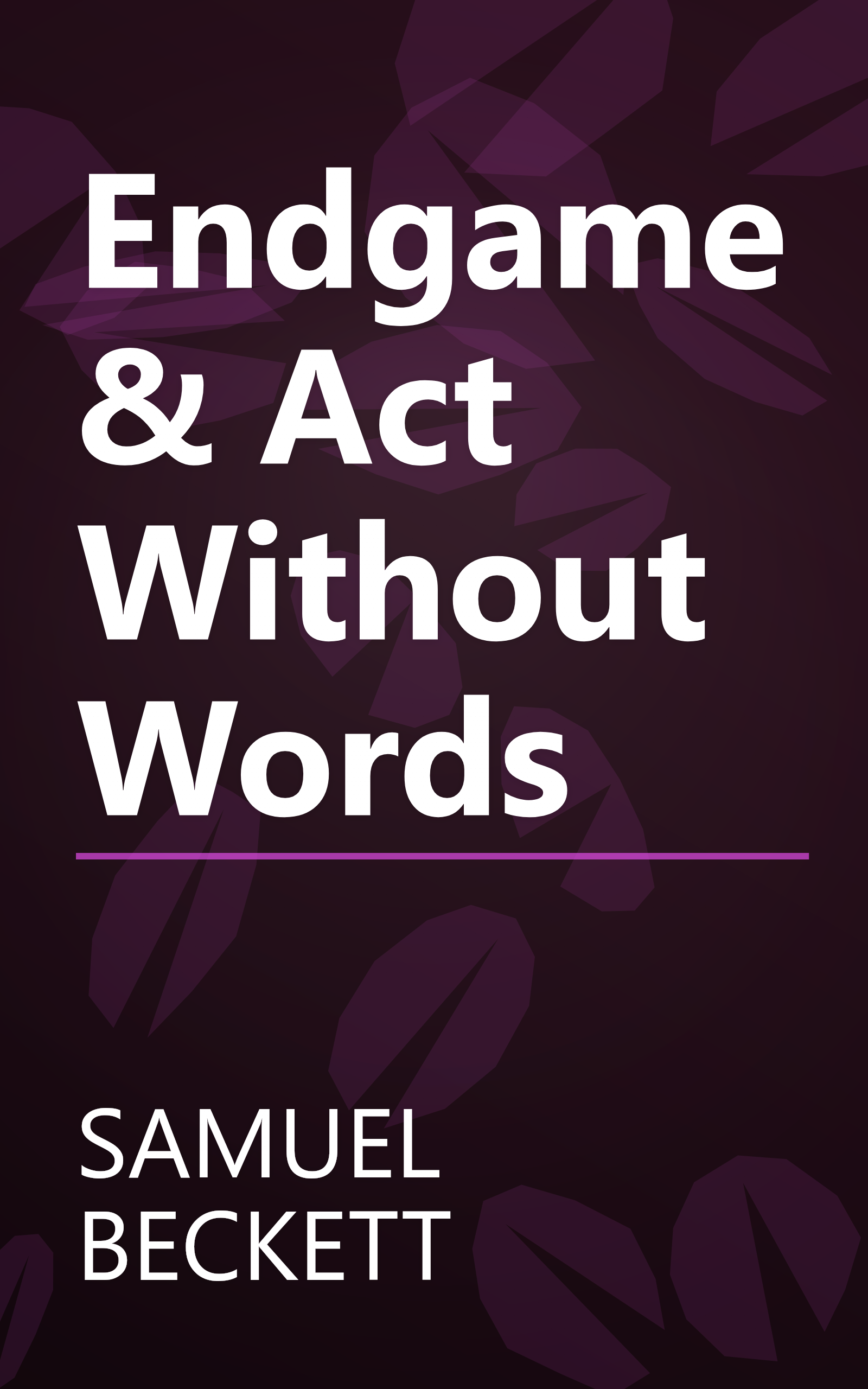 Endgame & Act Without Words book cover