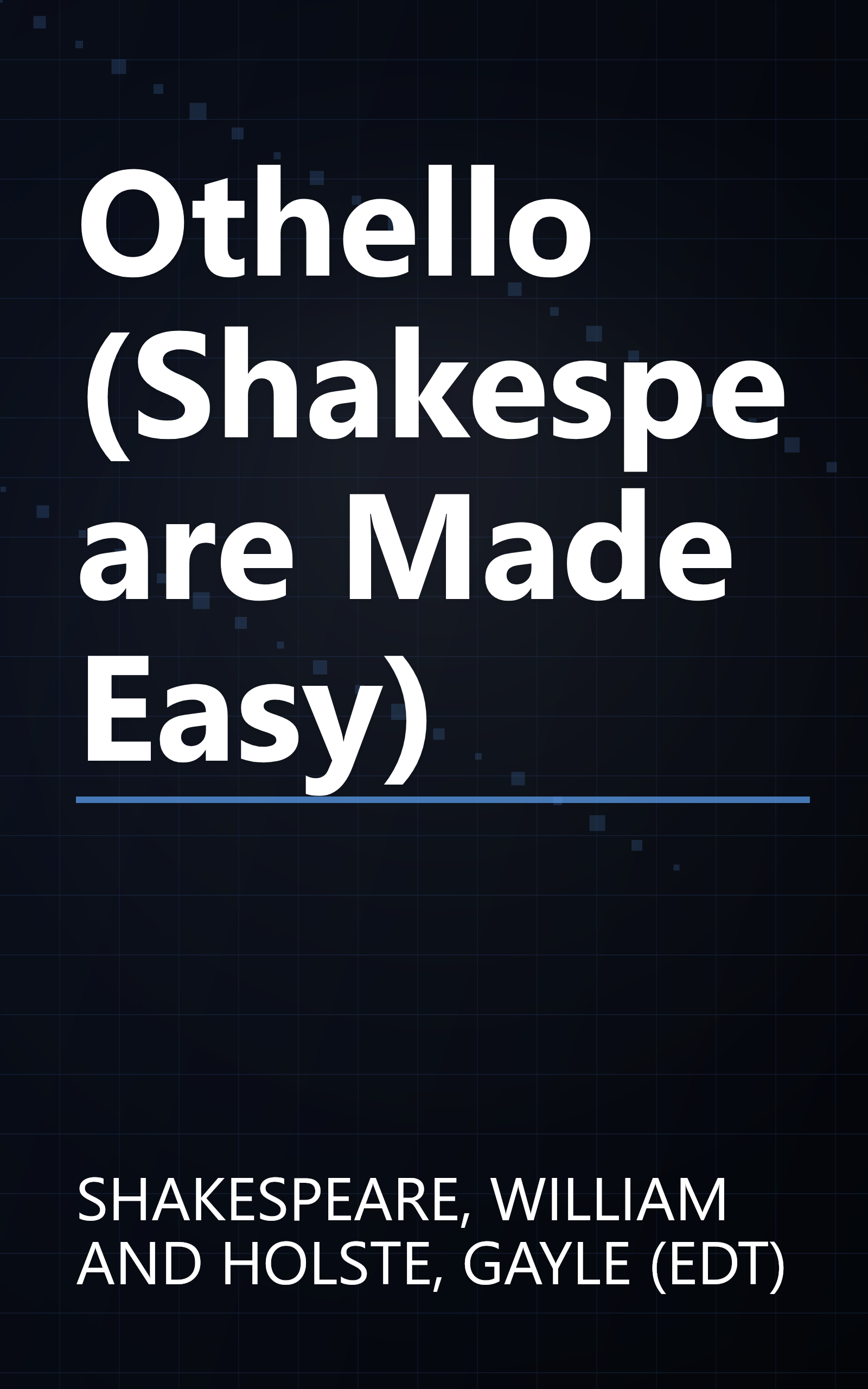 Othello (Shakespeare Made Easy) book cover
