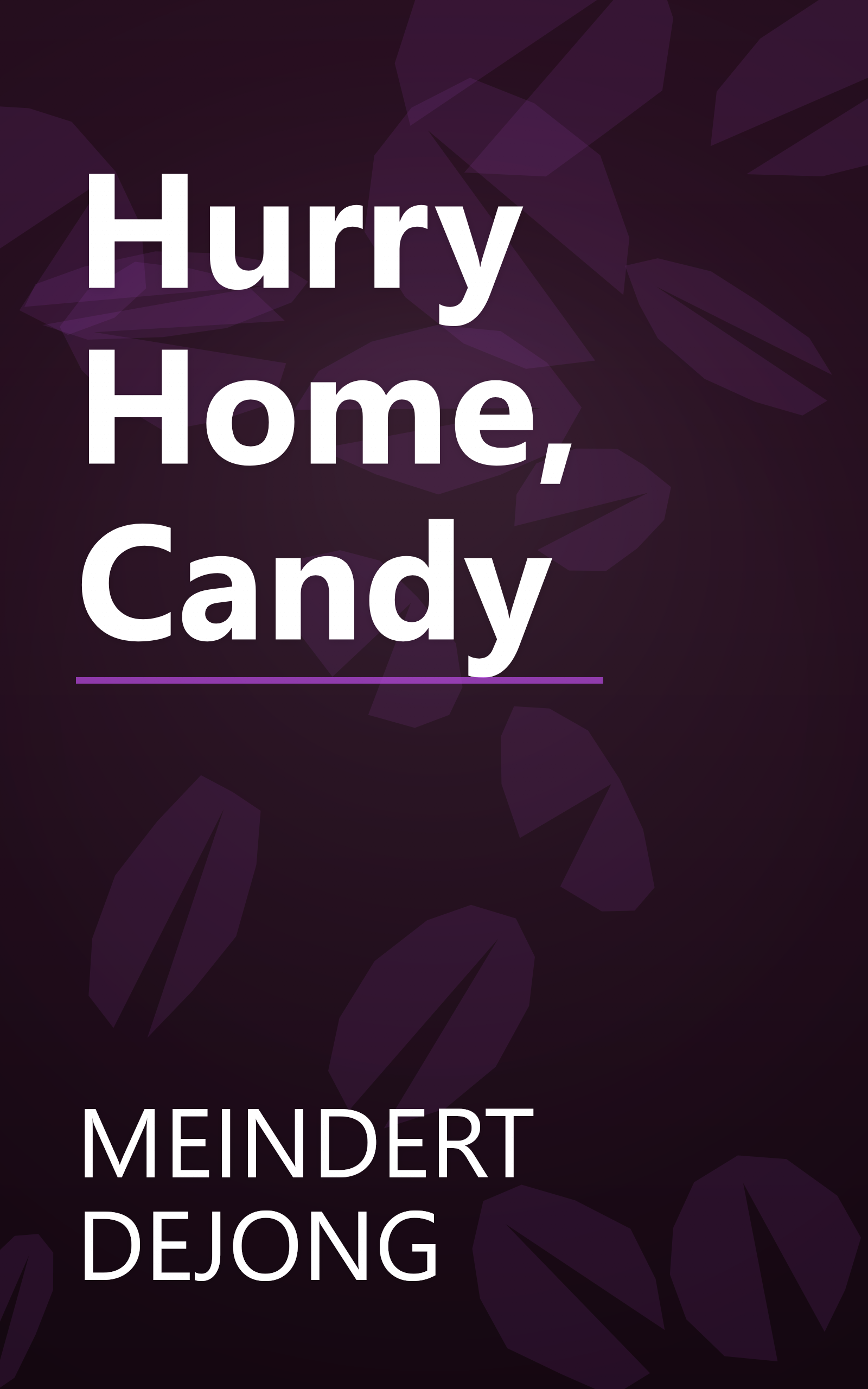 Hurry Home, Candy book cover