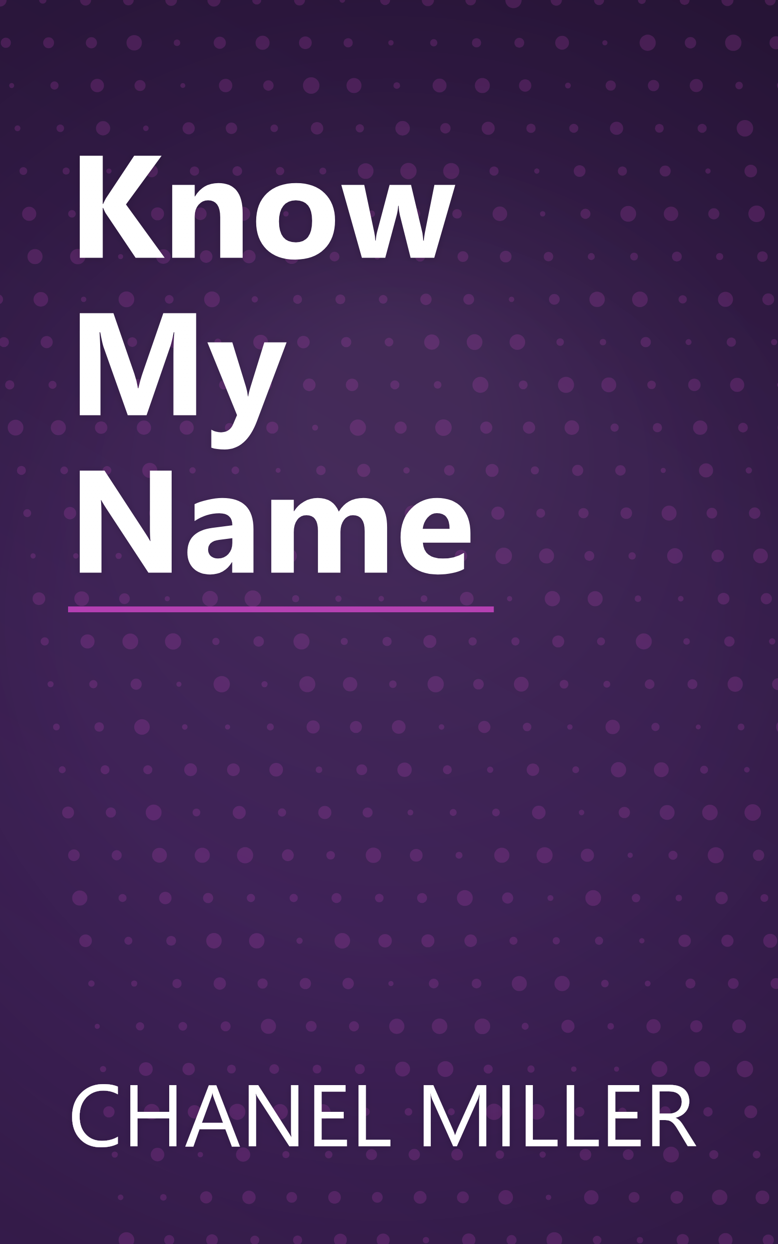 Know My Name book cover