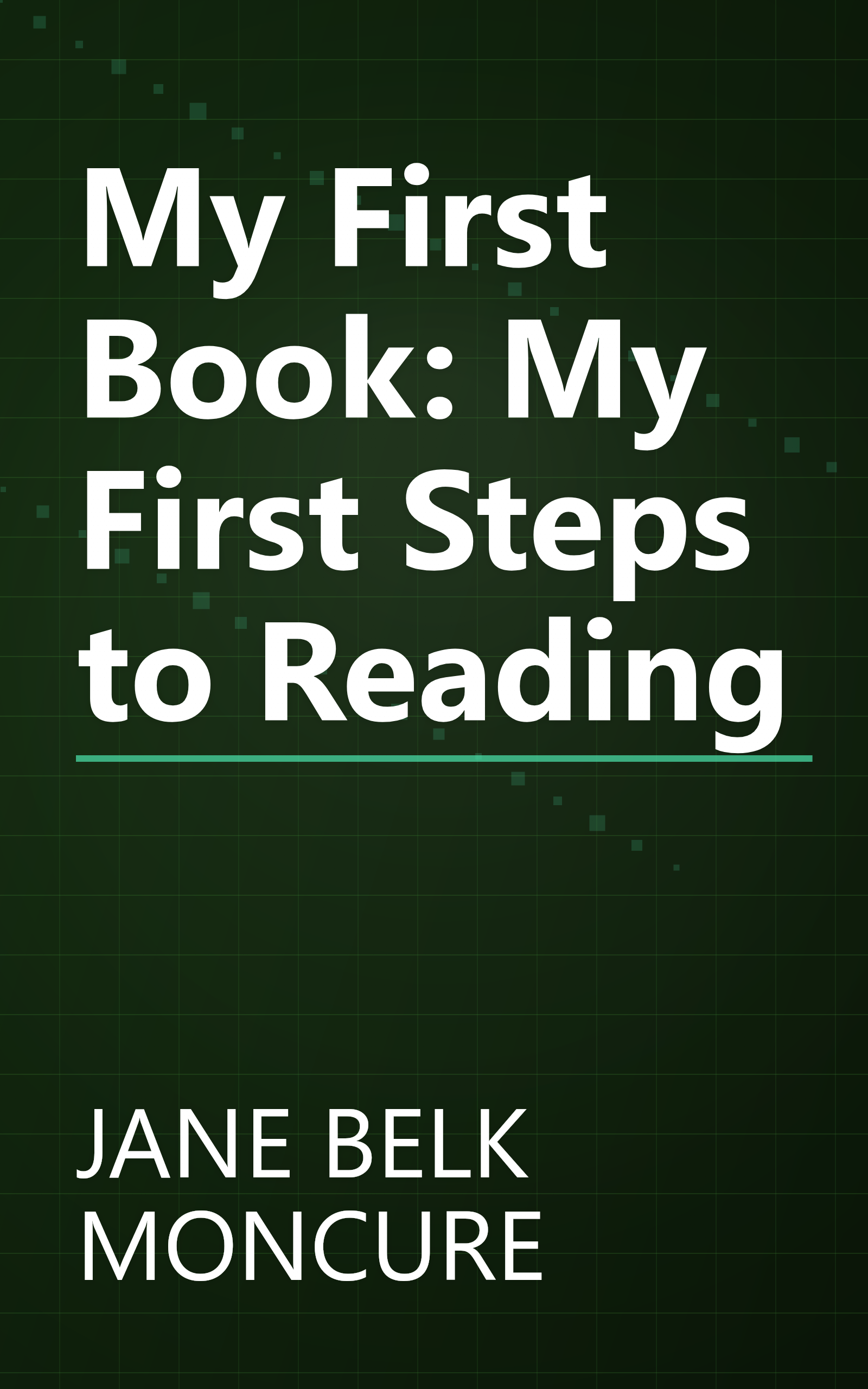 My First Book:  My First Steps to Reading book cover
