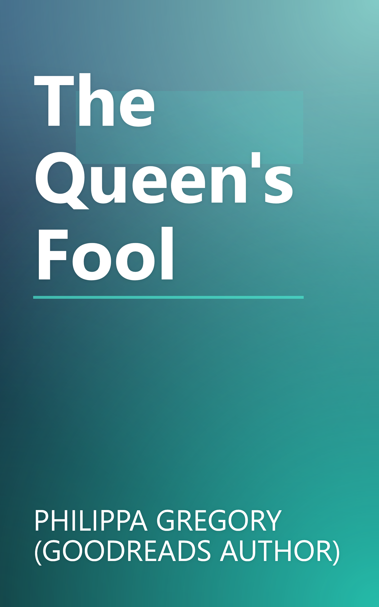 The Queen's Fool book cover