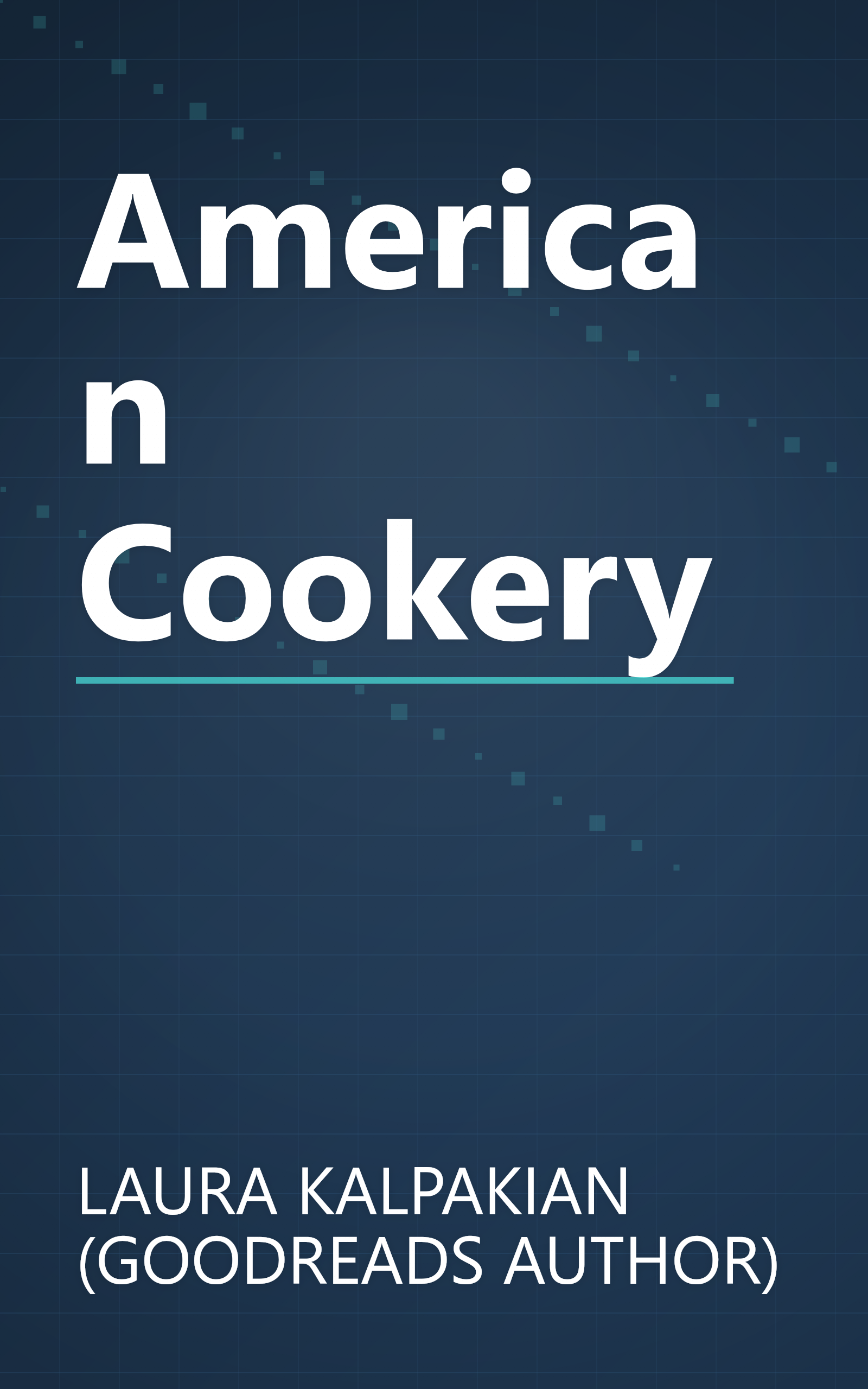 American Cookery book cover