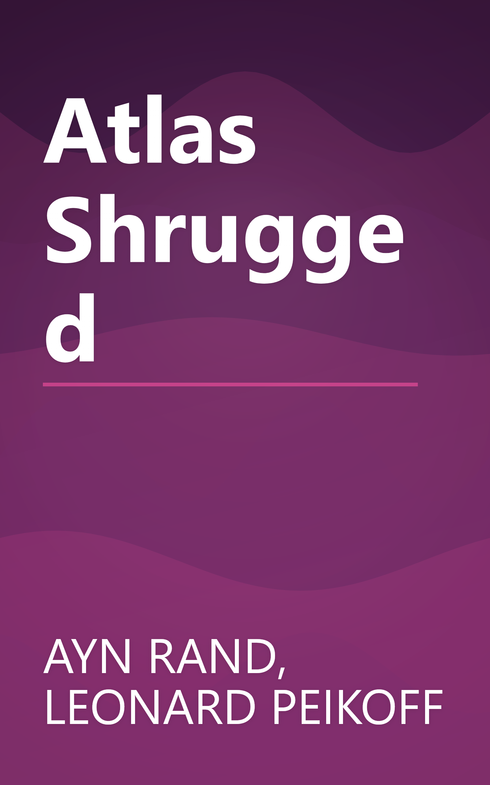 Atlas Shrugged book cover