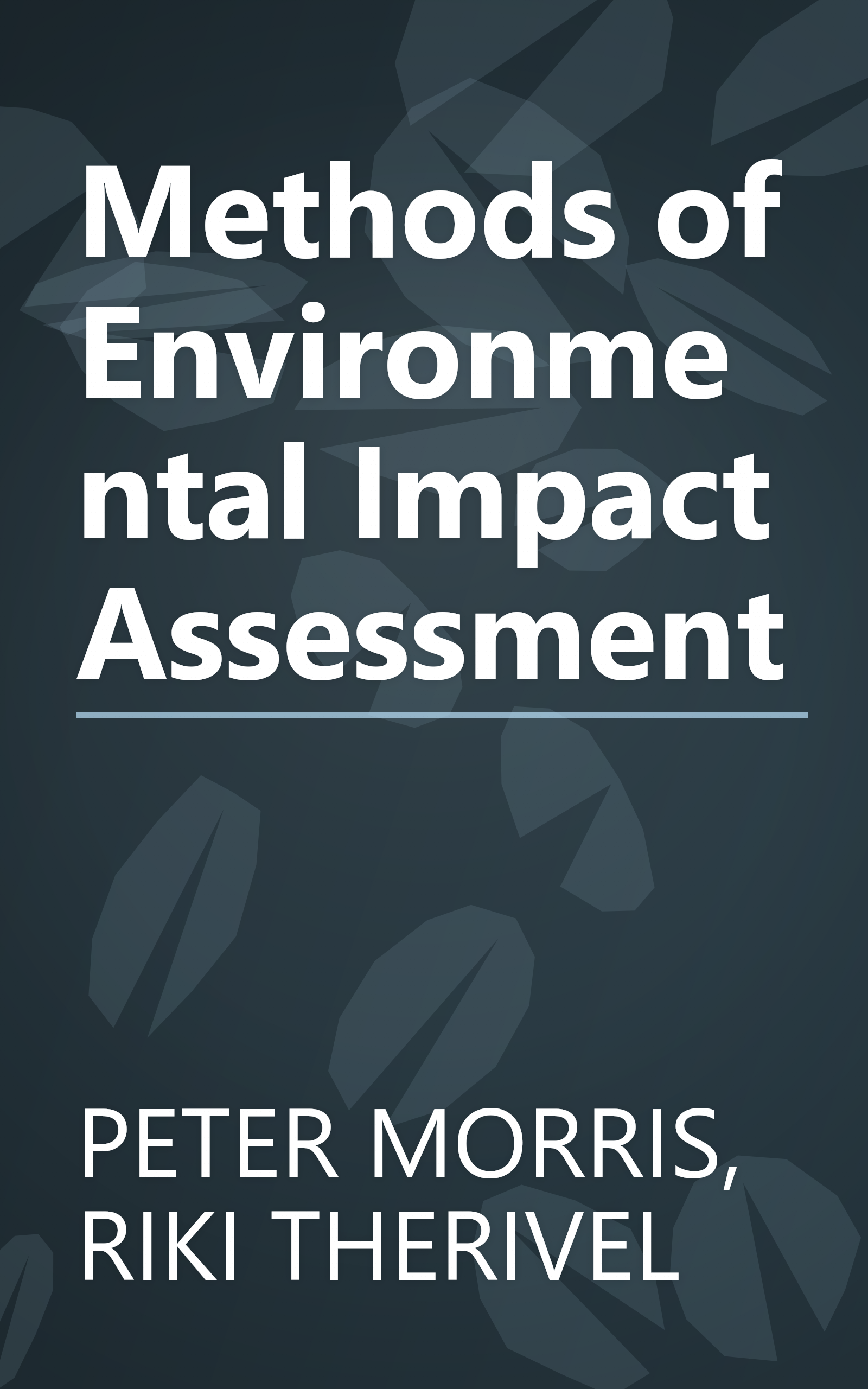 Methods of Environmental Impact Assessment book cover