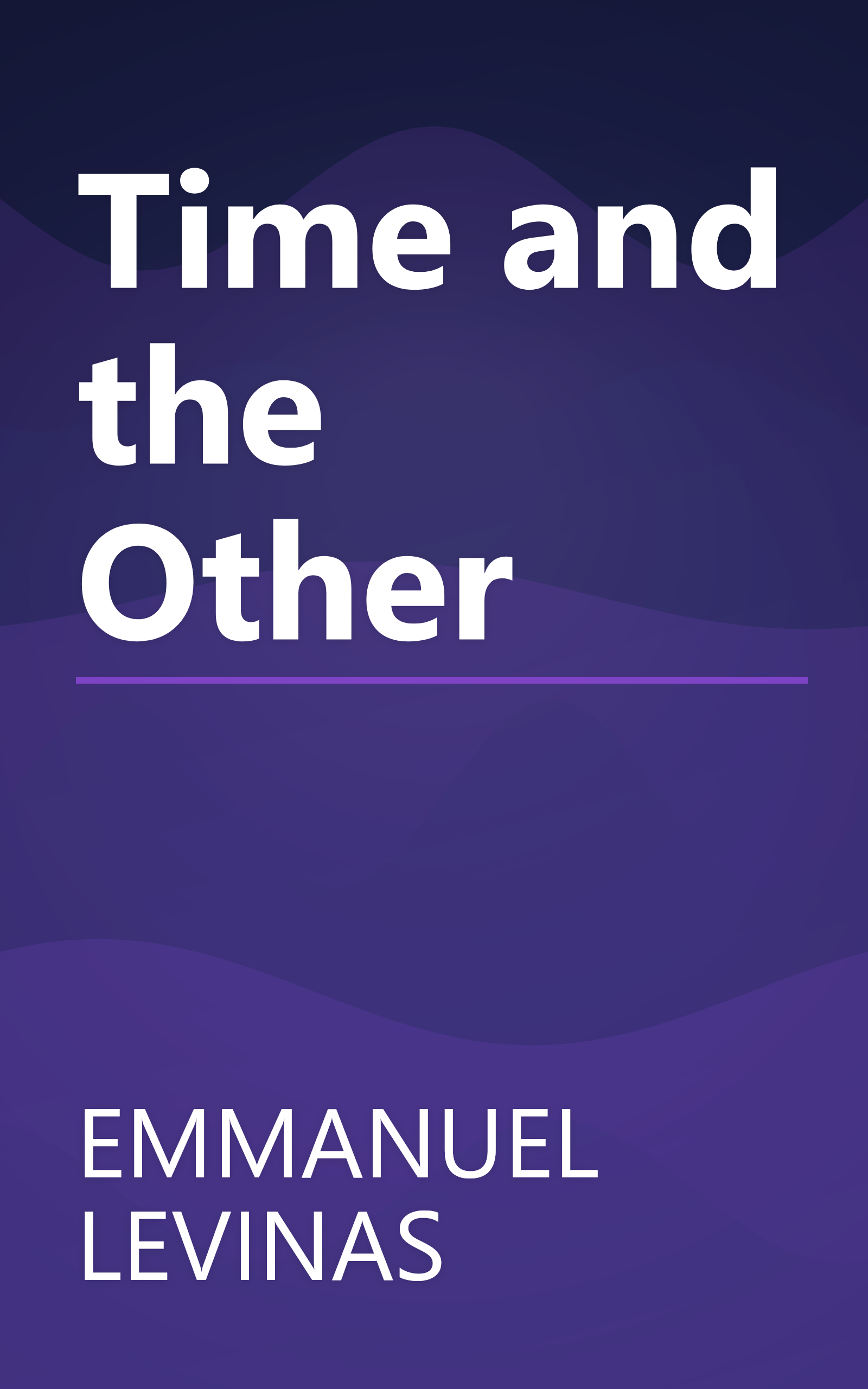 Time and the Other book cover
