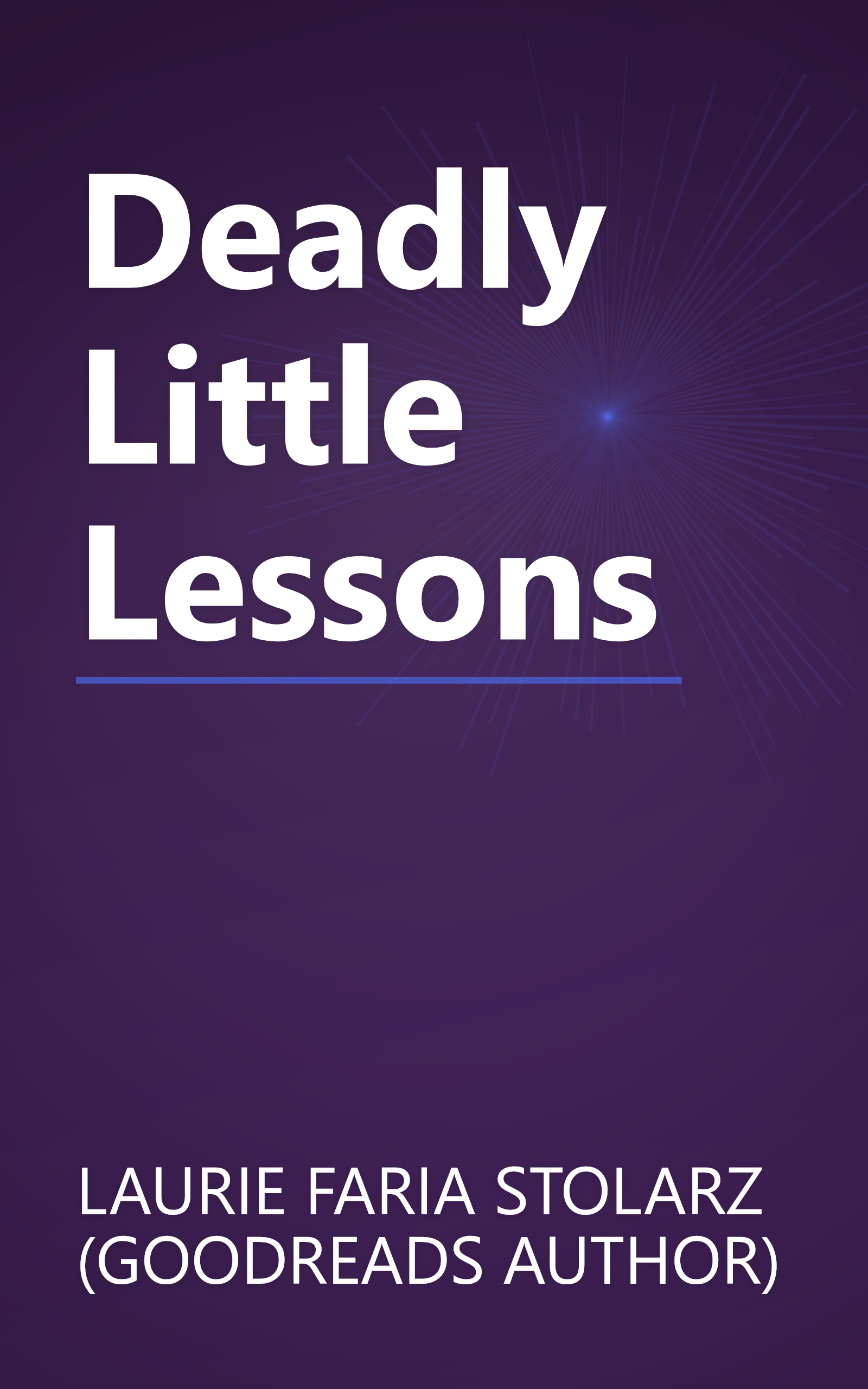 Deadly Little Lessons book cover