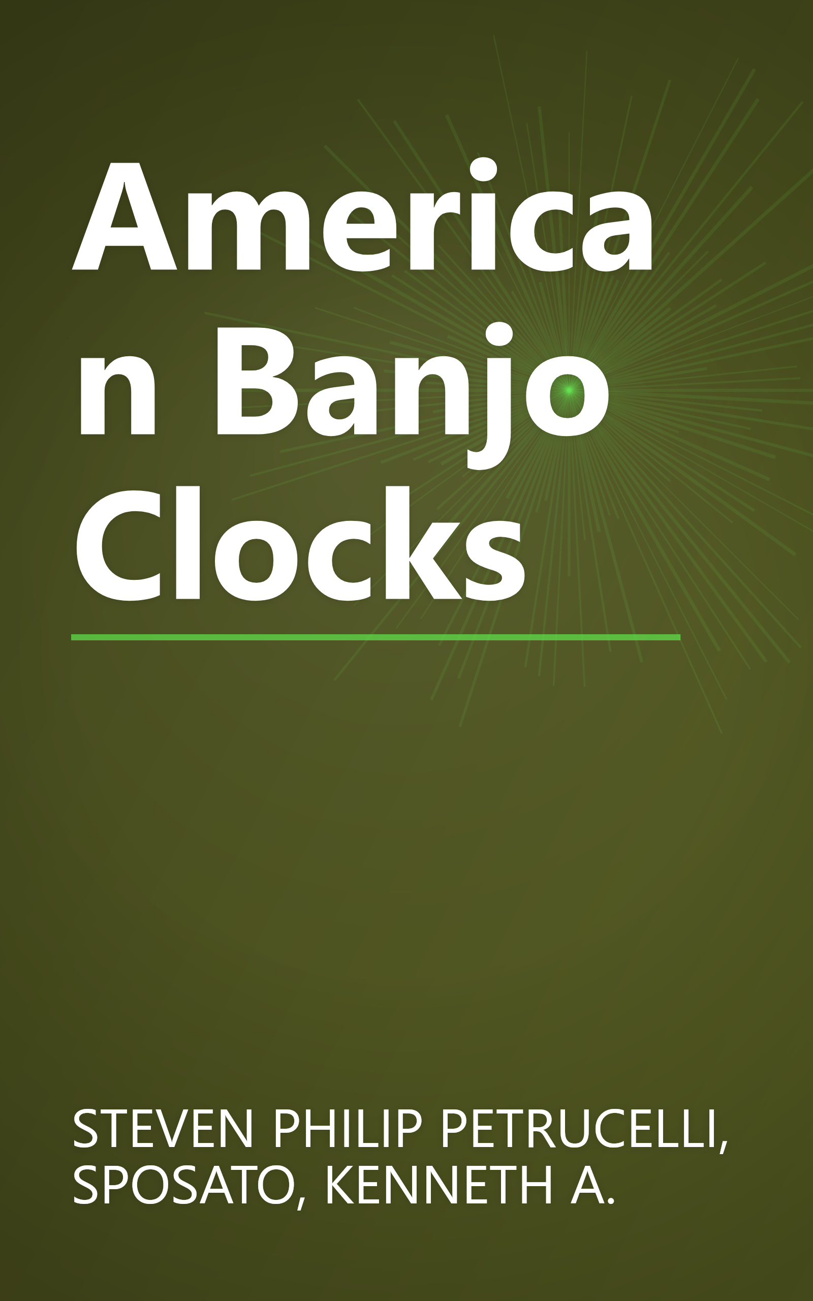 American Banjo Clocks book cover