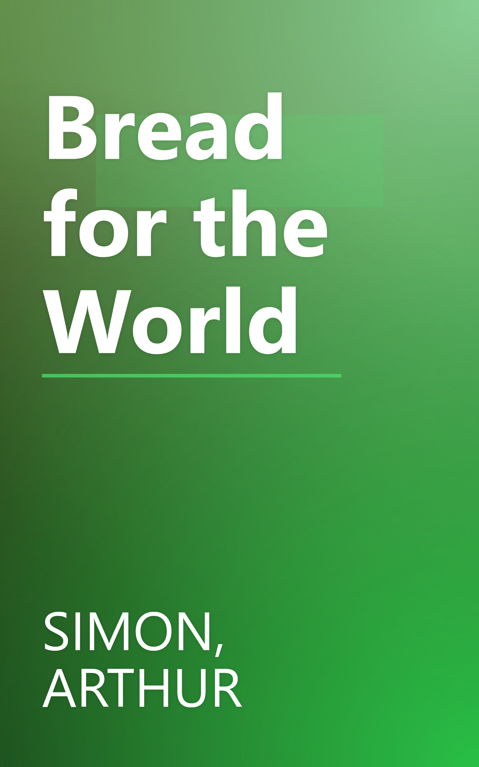 Bread for the World book cover