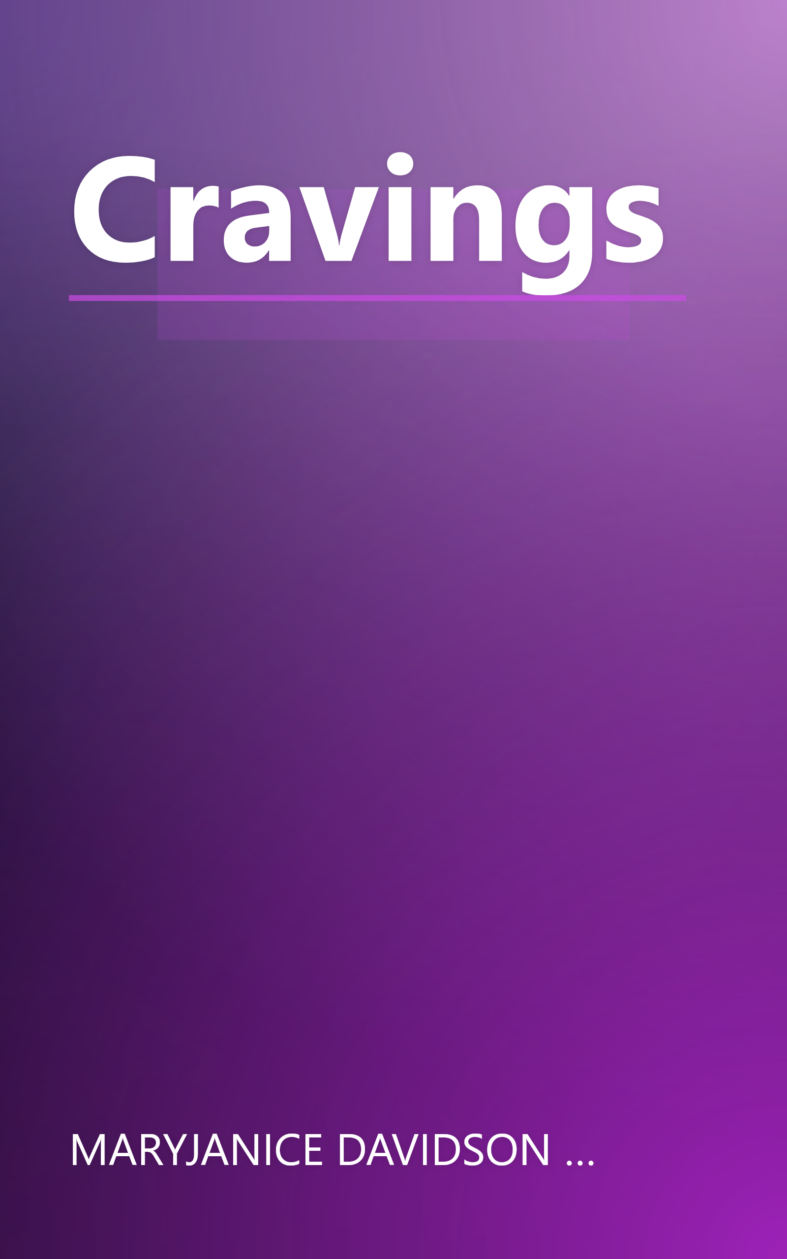 Cravings book cover