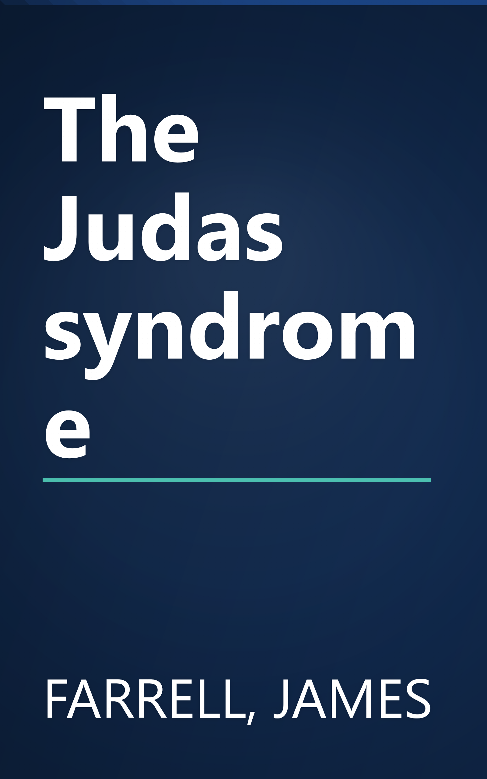 The Judas syndrome book cover