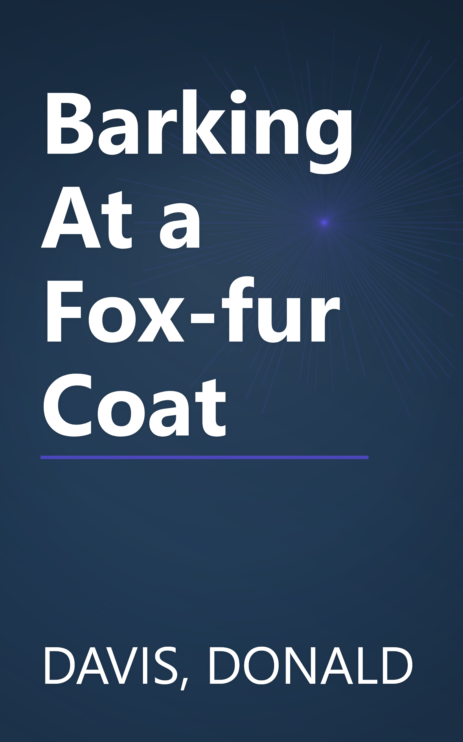 Barking At a Fox-fur Coat book cover