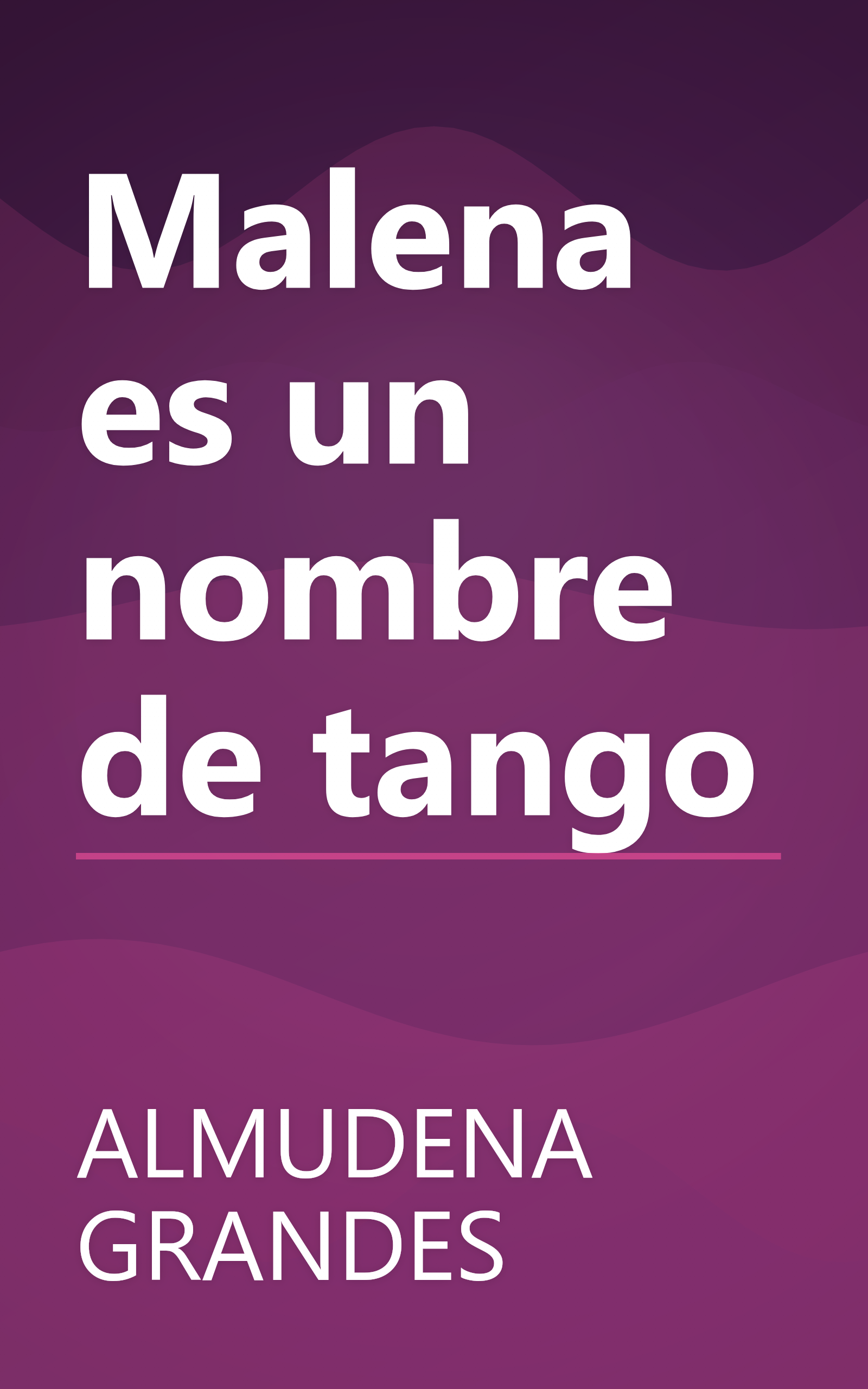 Malena es un nombre de tango book cover