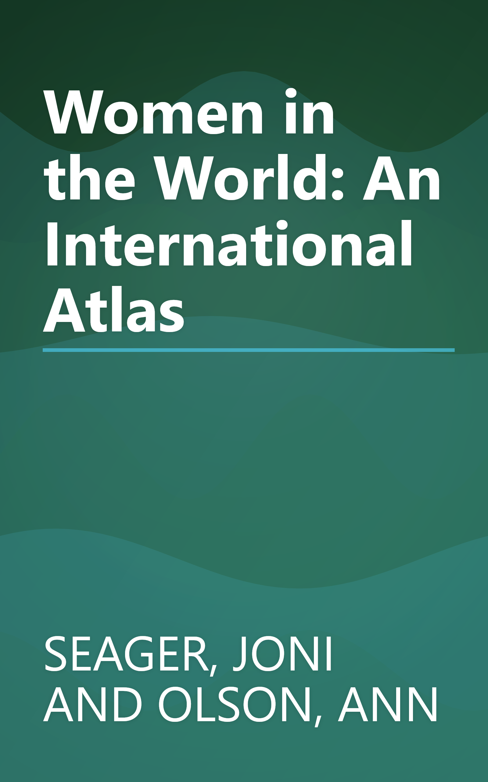Women in the World: An International Atlas book cover