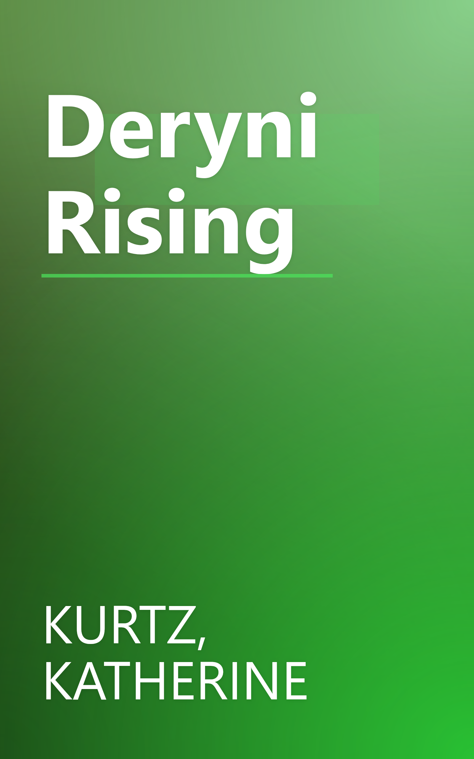 Deryni Rising book cover