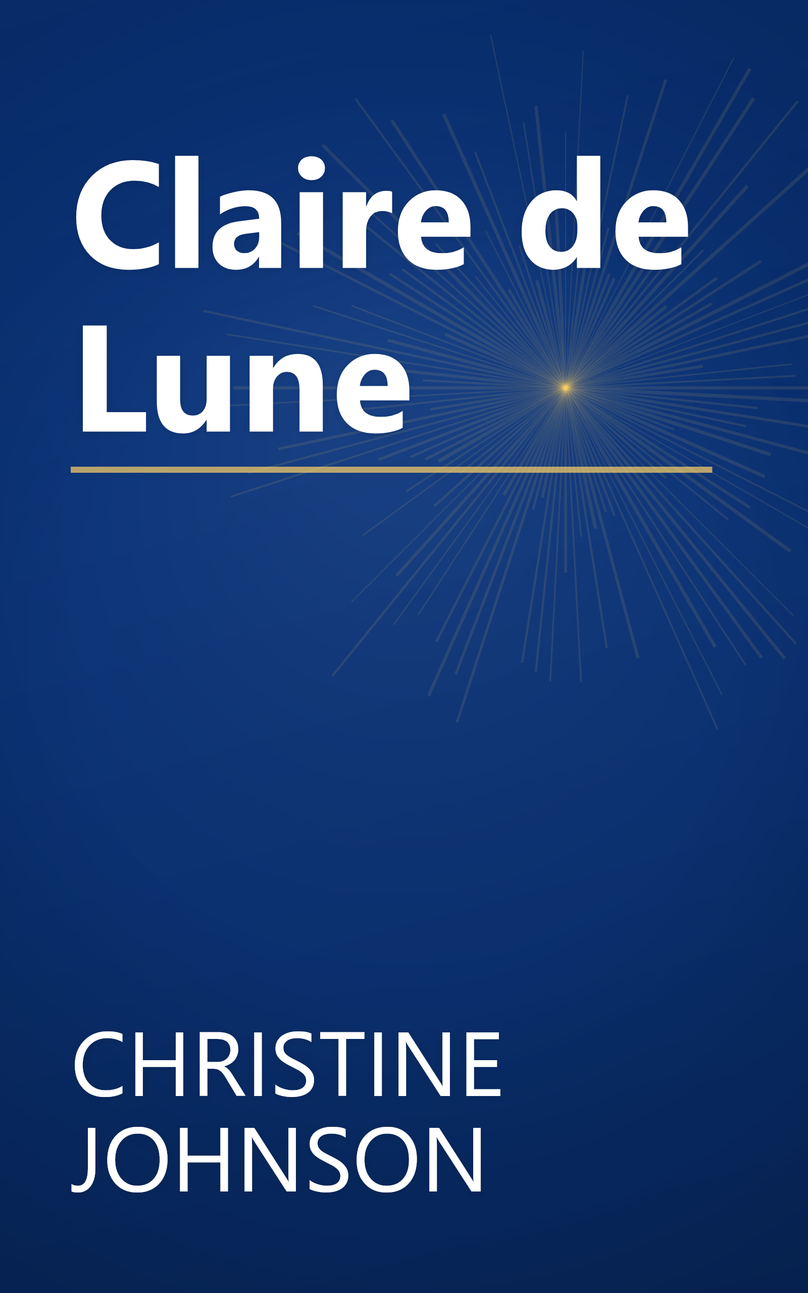 Claire de Lune book cover